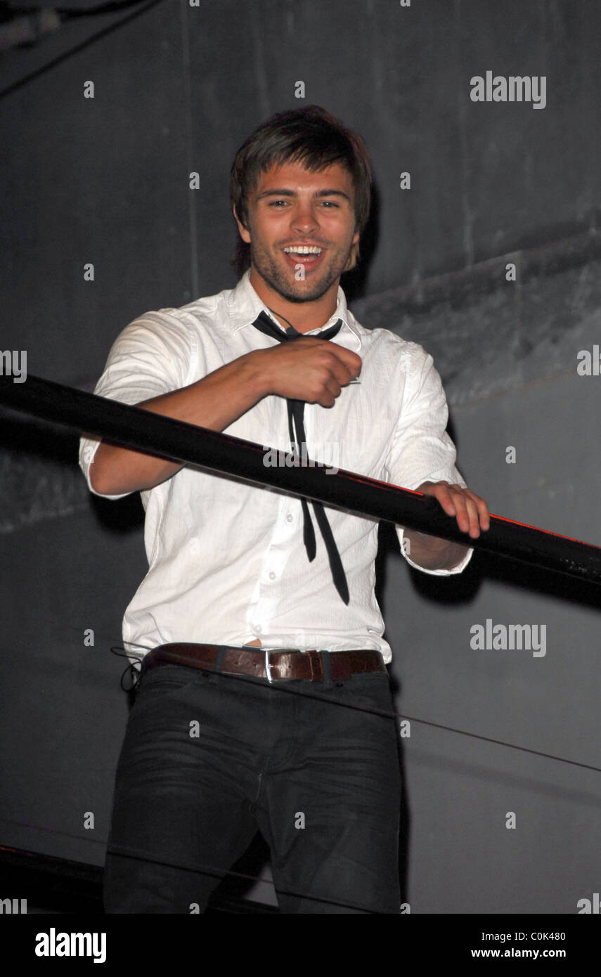 Dale Howard Big Brother 9 eviction night Elstree Studios Borehamwood ...