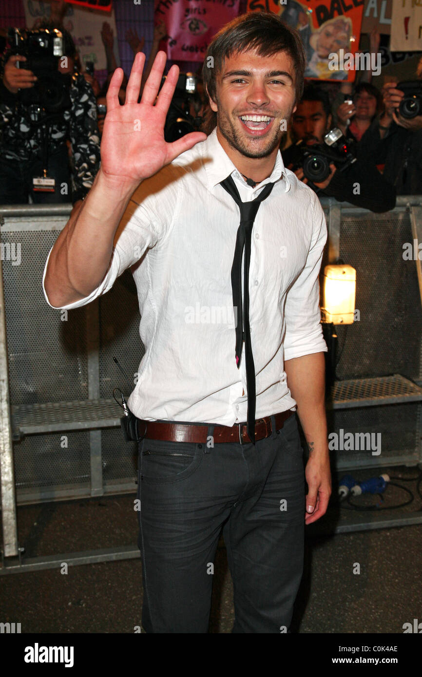 Dale Howard Big Brother 9 eviction night Elstree Studios Borehamwood ...