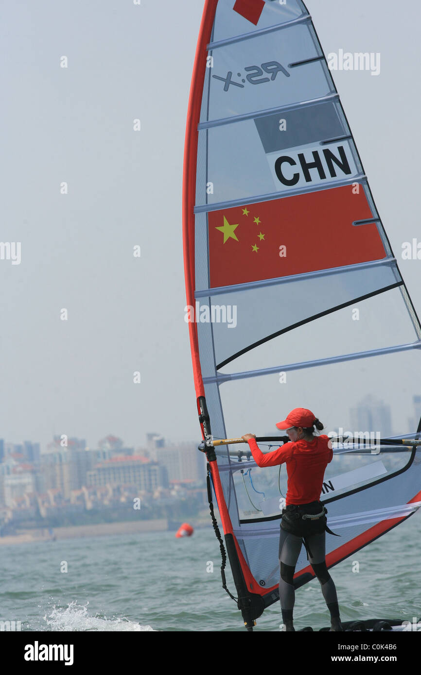 2008 Beijing Olympic Games Sailing Regatta held at Qingdao Olympic ...