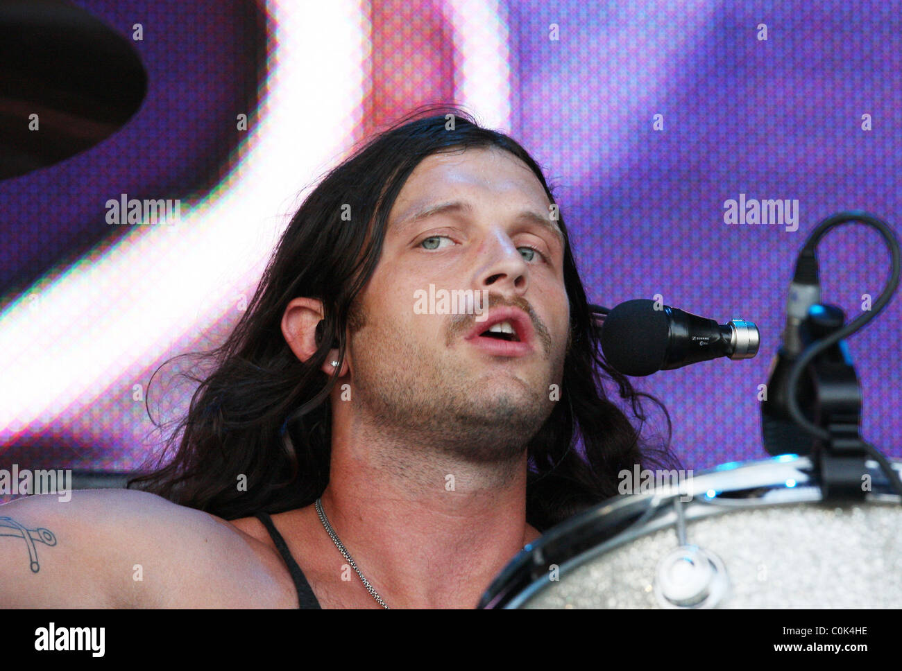 Nathan Followill of Kings of Leon All Points West Music and Arts ...