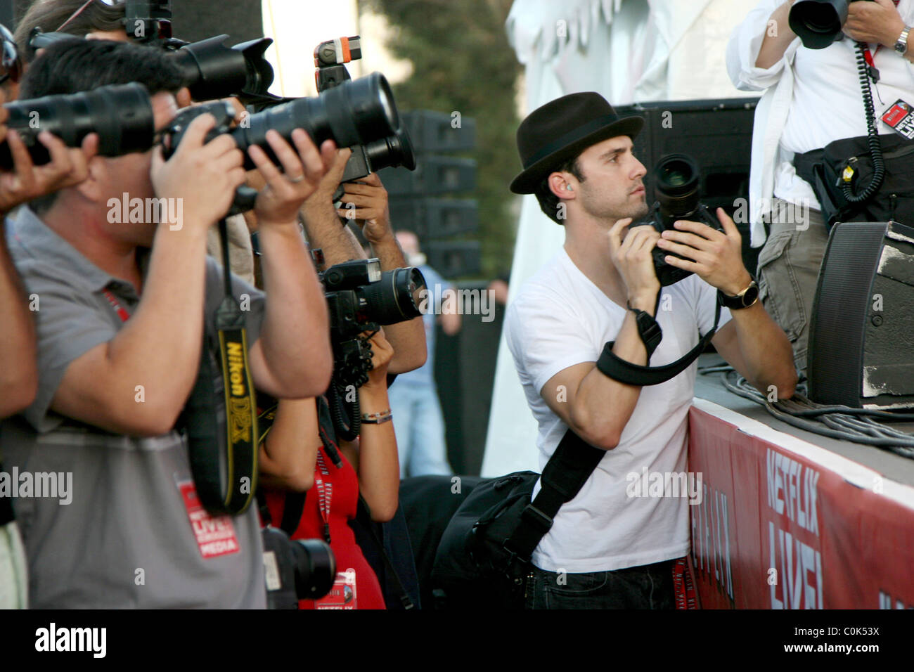 Tv2 band hi-res stock photography and images - Alamy