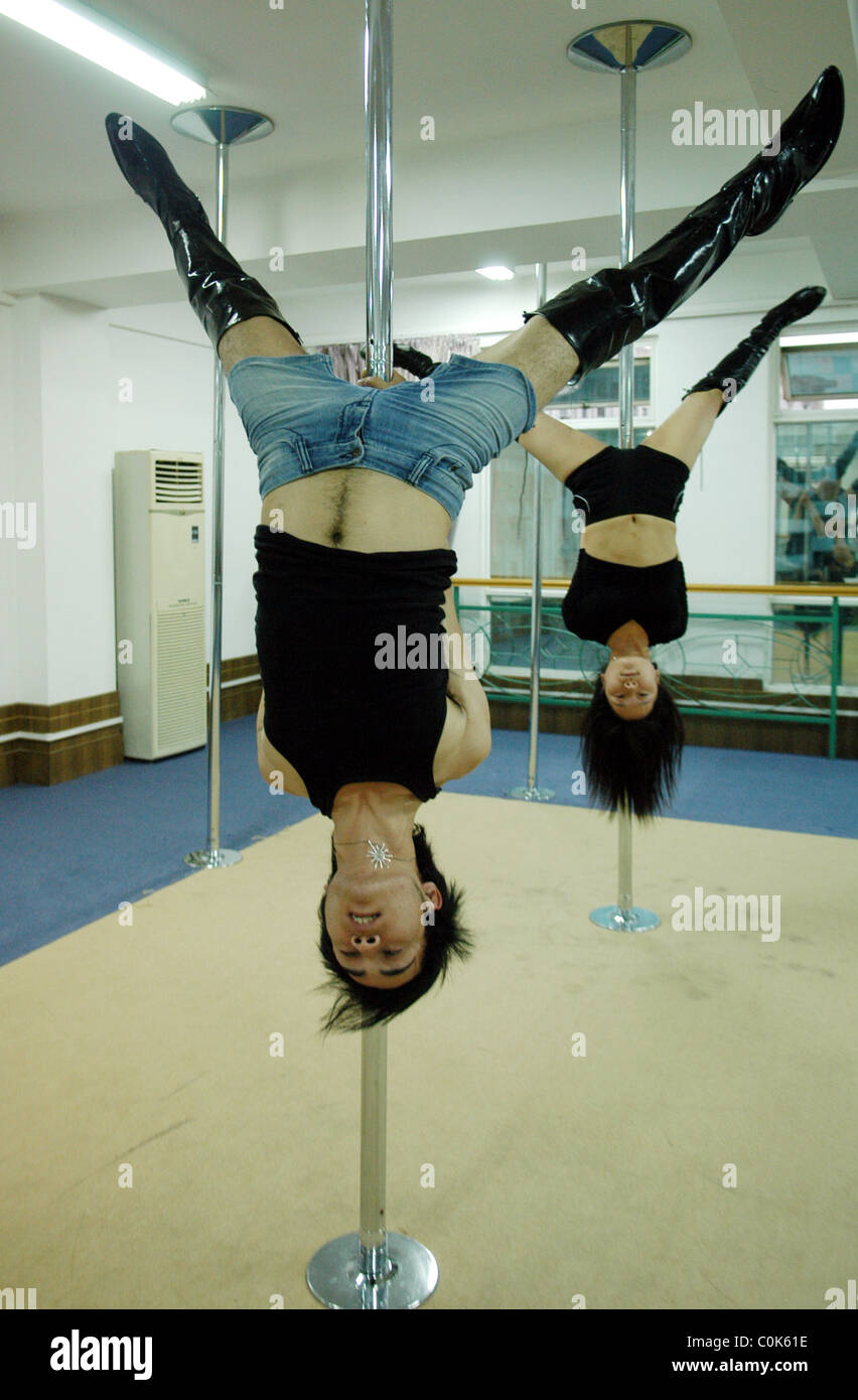 POLE DANCING COMES TO CHINA The latest fitness craze has hit China ...