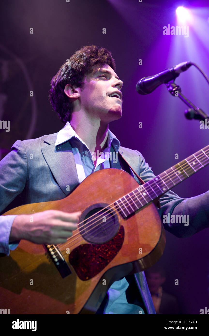 Charlie Fink of Noah and the Whale Album launch at the Roundhouse in ...