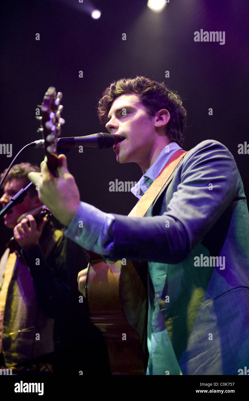 Charlie Fink of Noah and the Whale Album launch at the Roundhouse in ...