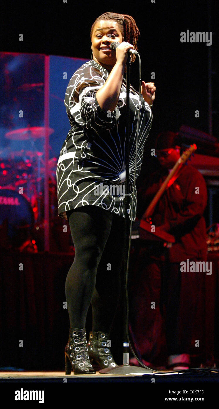 Jill Scott performs live at Wingate Field as part of the Martin Luther ...