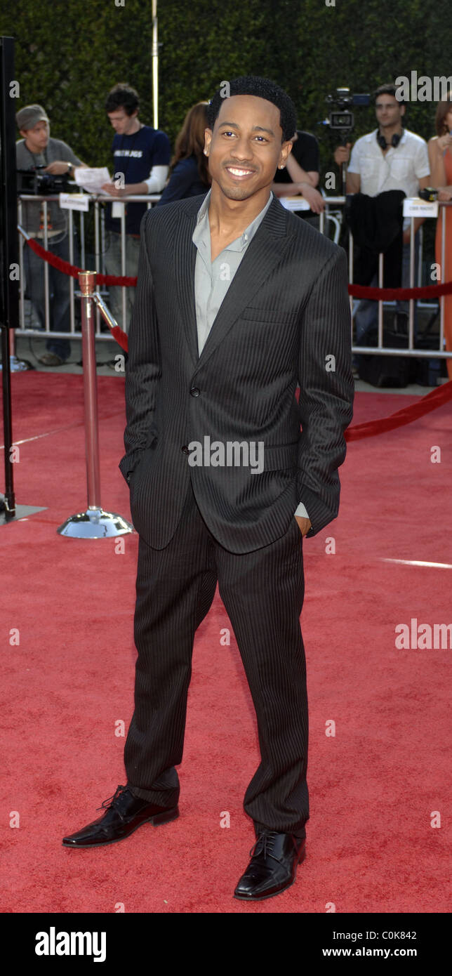 Brandon T. Jackson Los Angeles premiere of Tropic Thunder held at Mann ...
