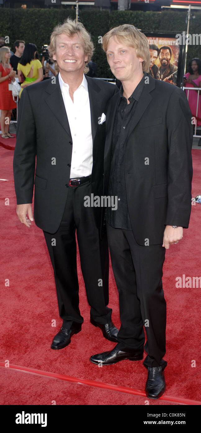 Nigel Lythgoe, Simon Lythgoe Los Angeles premiere of Tropic Thunder ...