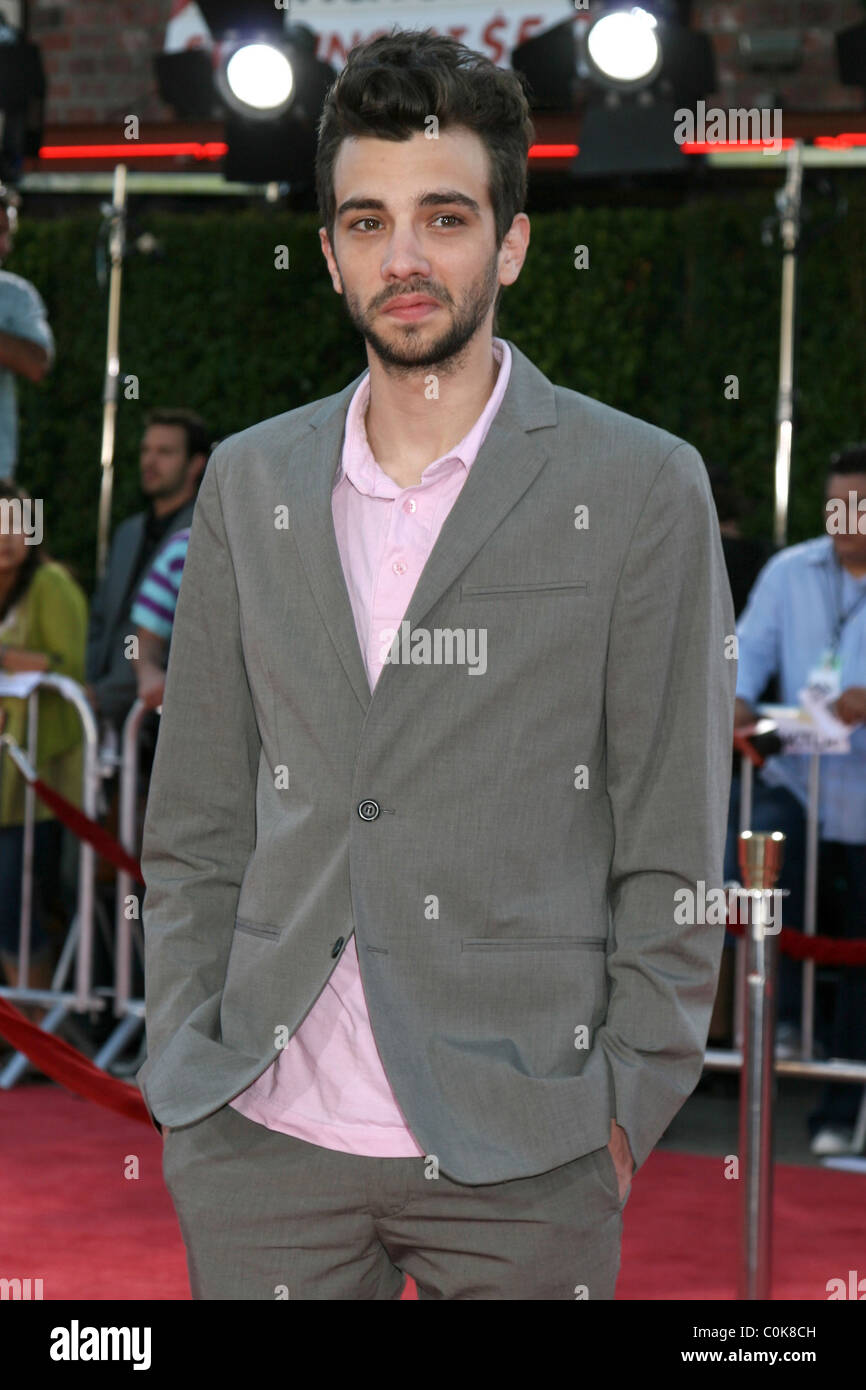 Jay Baruchel Los Angeles premiere of Tropic Thunder held at Mann's ...