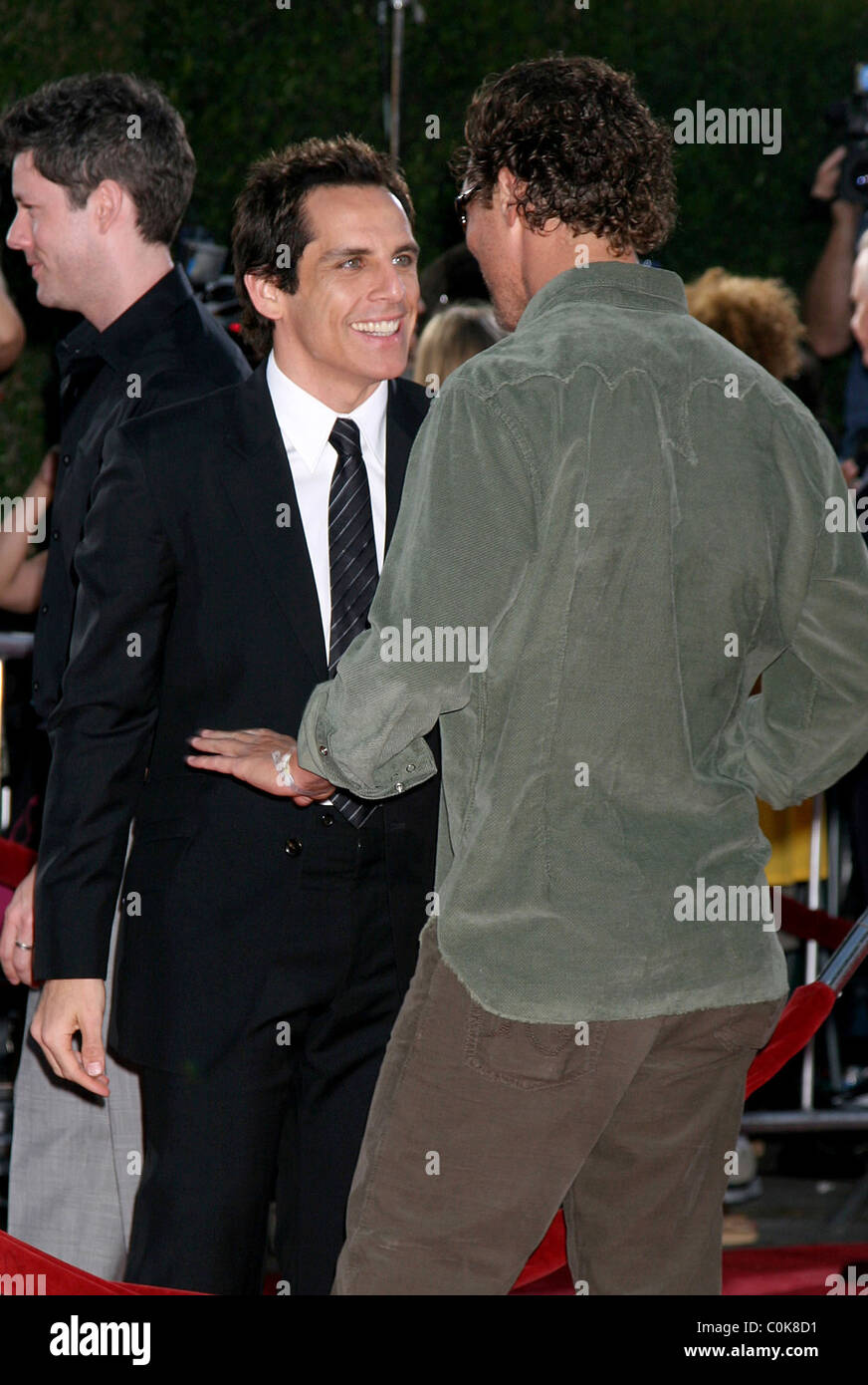 Matthew McConaughey and Ben Stiller Los Angeles premiere of Tropic ...