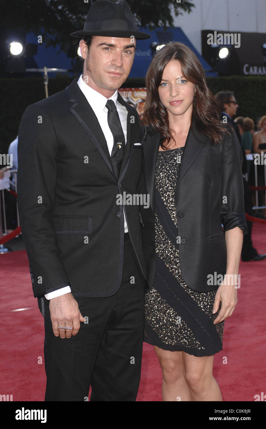 Justin Theroux Los Angeles premiere of Tropic Thunder held at Mann's ...