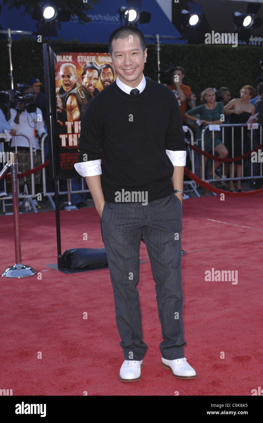 Reggie Lee Los Angeles premiere of Tropic Thunder held at Mann's ...