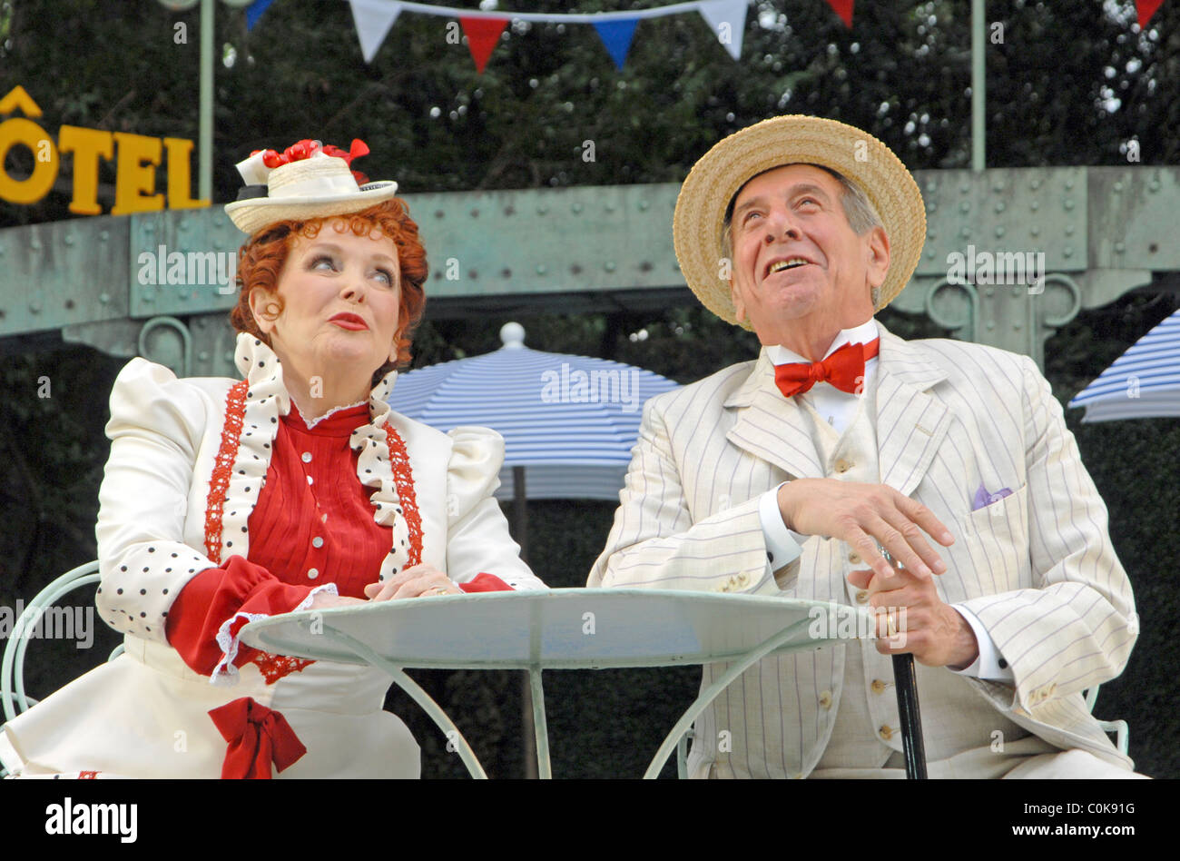 Chaim Topol and Millicent Martin Gigi - Photocall Gigi, directed by ...