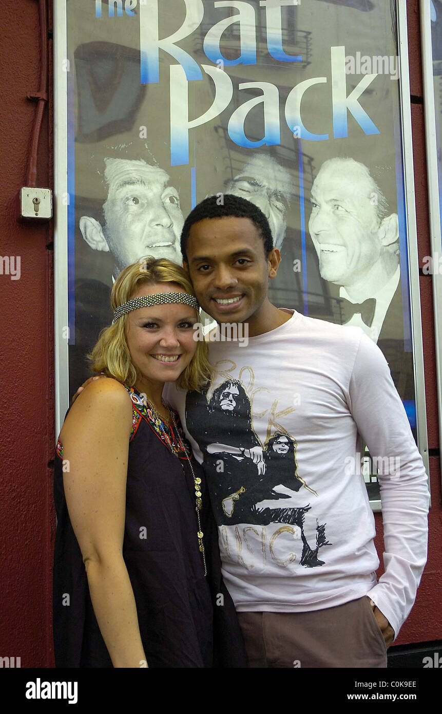Charlie Brooks and Ashley Campbell arriving at the Tivoli Theatre to ...