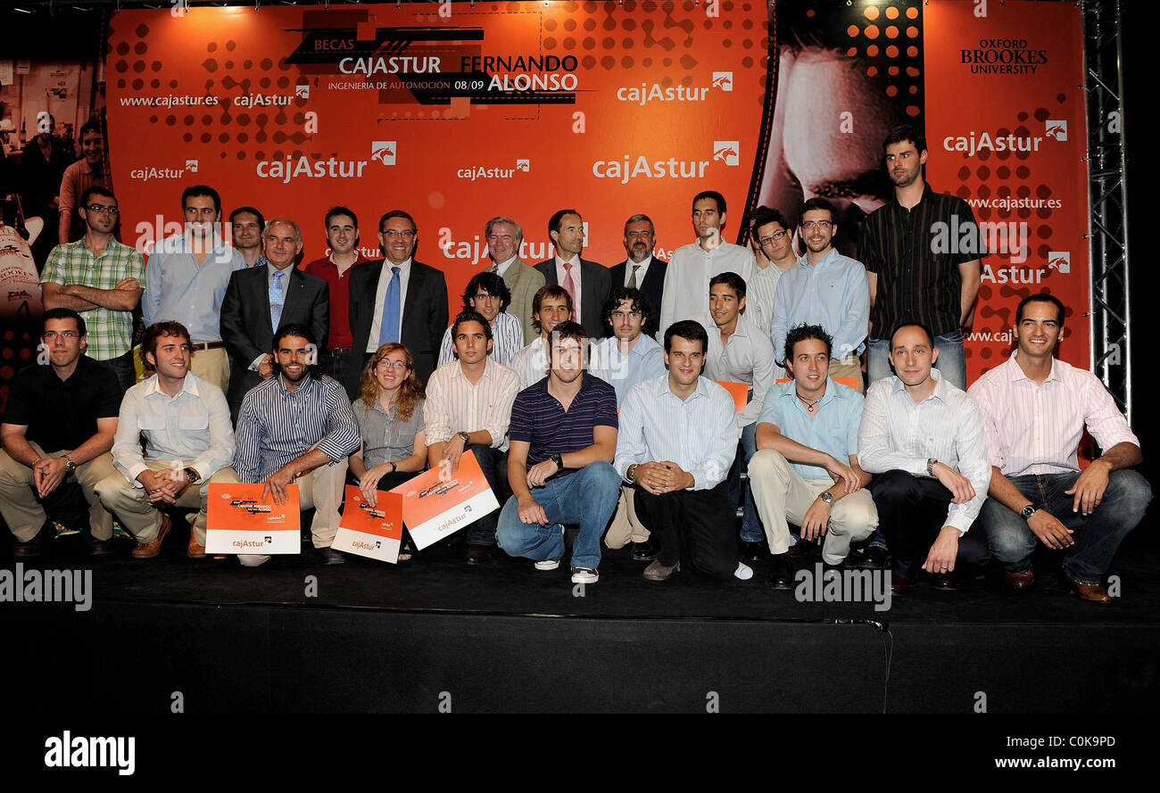Fernando Alonso and CajAstur present scholarships to encourage more ...