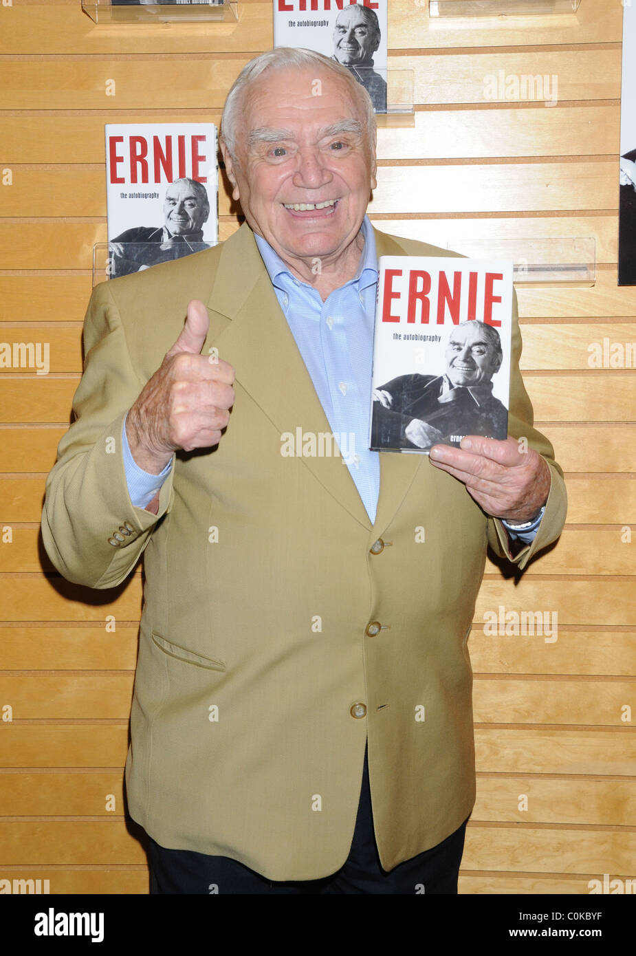 Ernest Borgnine signs copies of 'Ernie The Autobiography' at Barnes and ...