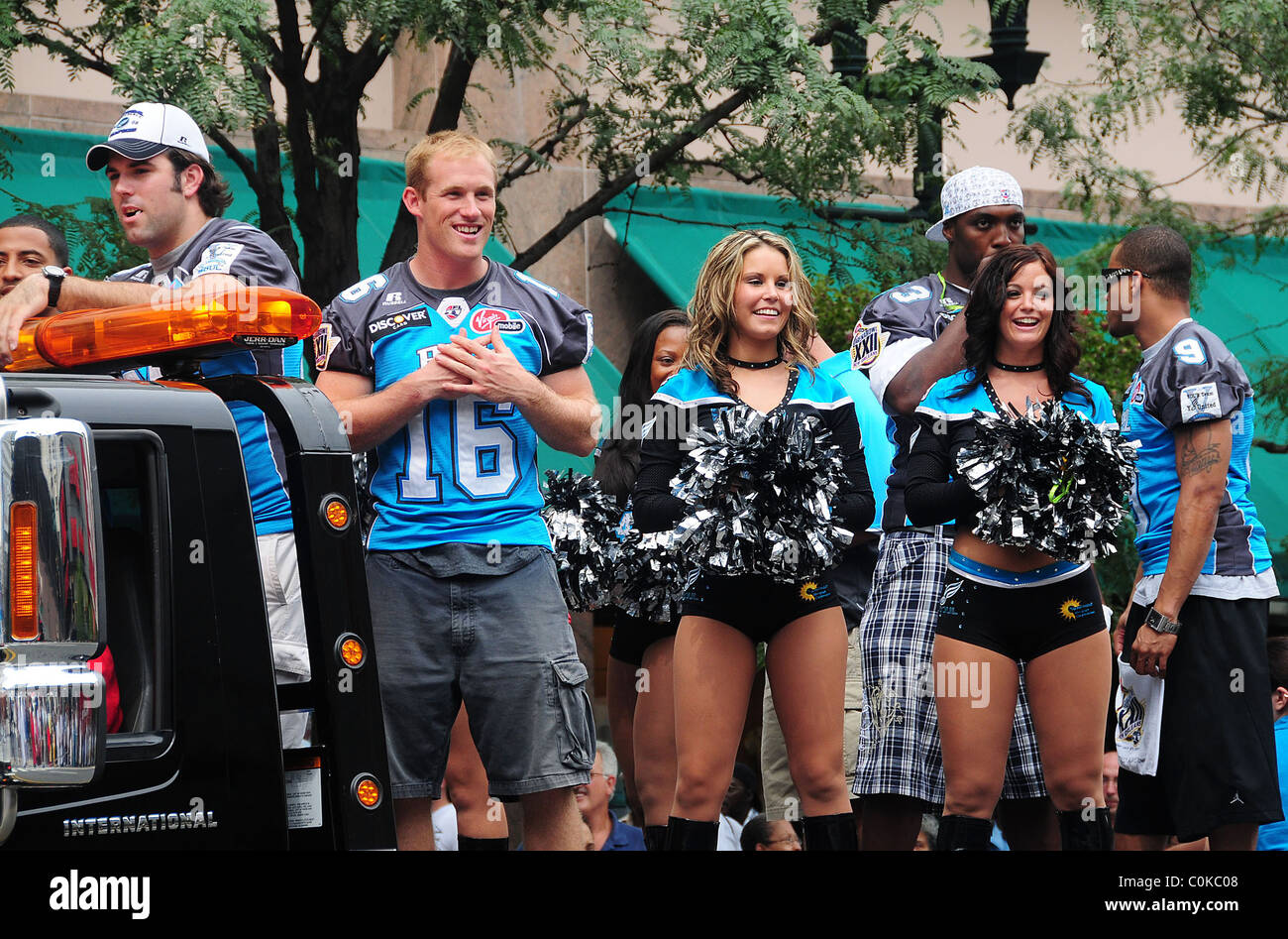 Connor Hughes Philadelphia Soul Championship Parade for Arena Football ...