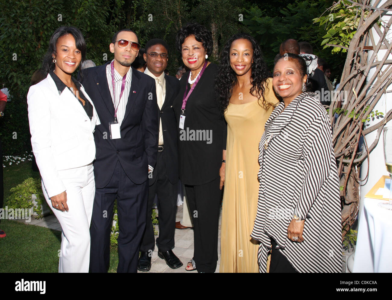 Charis Henry, Al Walser, Dannez Westbrook, Diane Watson, Guest and ...