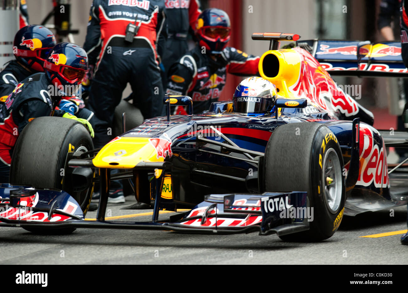Sebastian Vettel (Germany), Red Bull Racing-Renault RB7, Formula 1 ...