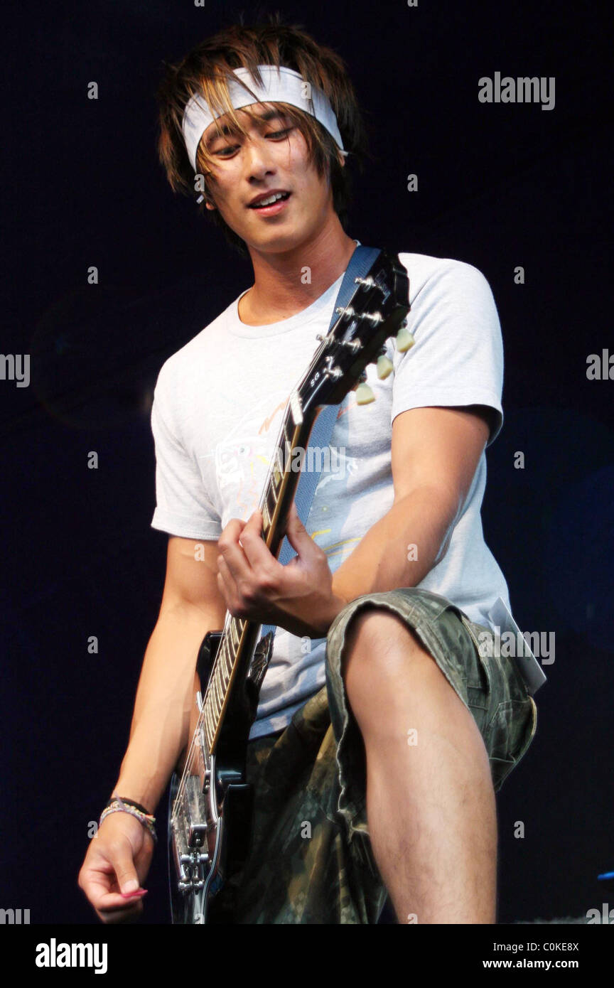 Nick Tsang of Go Audio performing at 'Pop In The Park' held at Dorfold ...