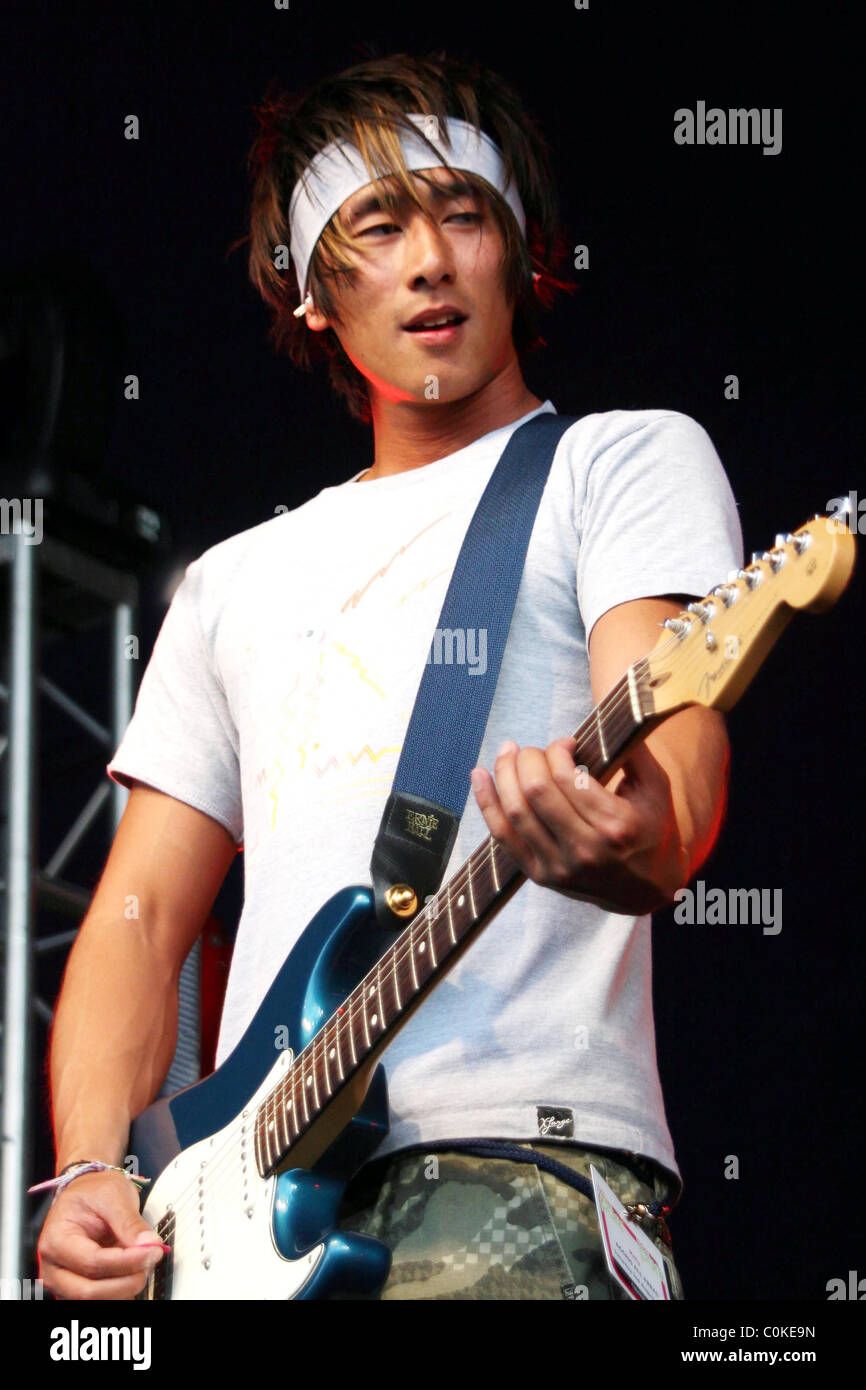 Nick Tsang of Go Audio performing at 'Pop In The Park' held at Dorfold ...