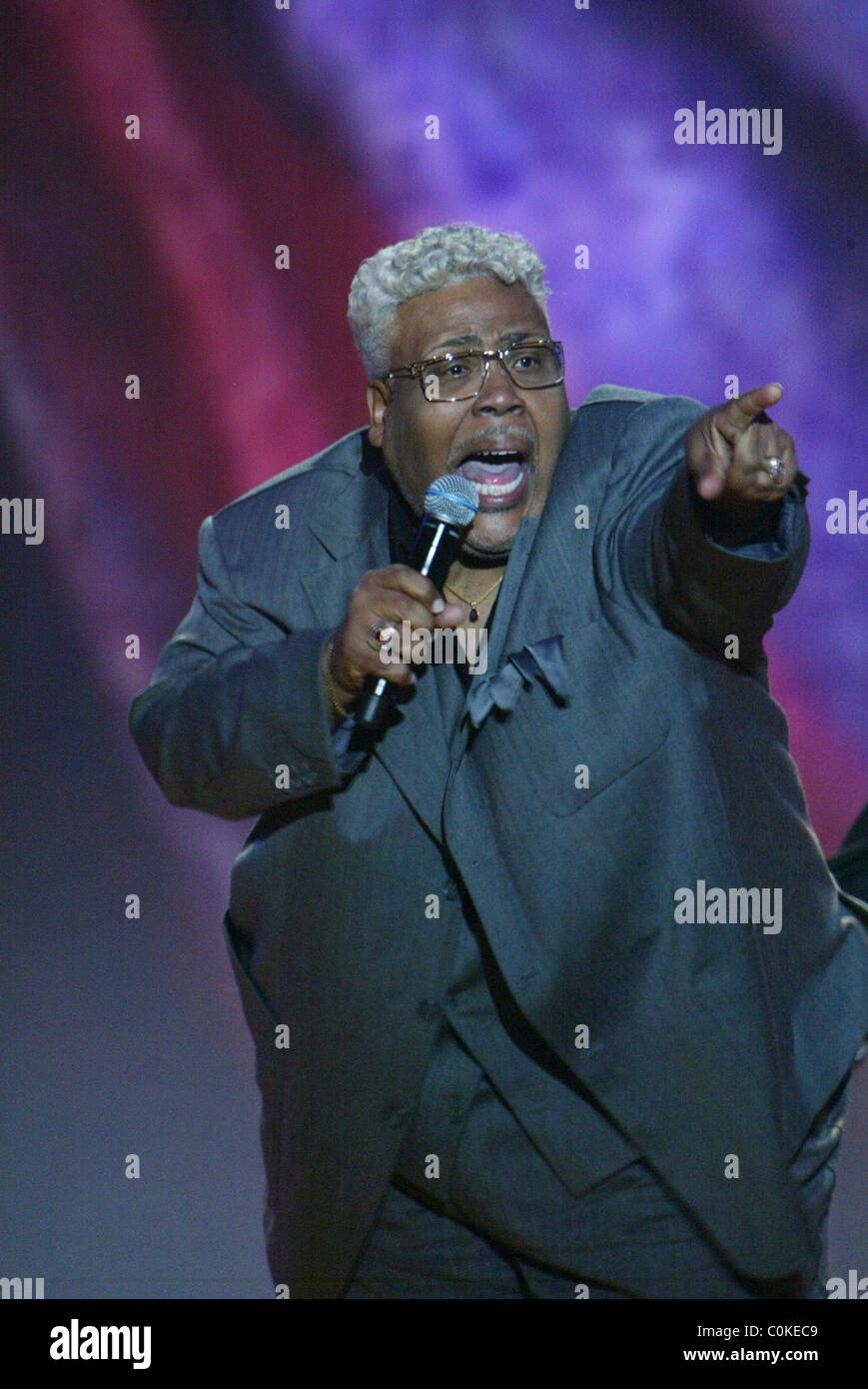 Bobby Jones Filming of 'Bobby Jones Gospel' at the BET studio ...