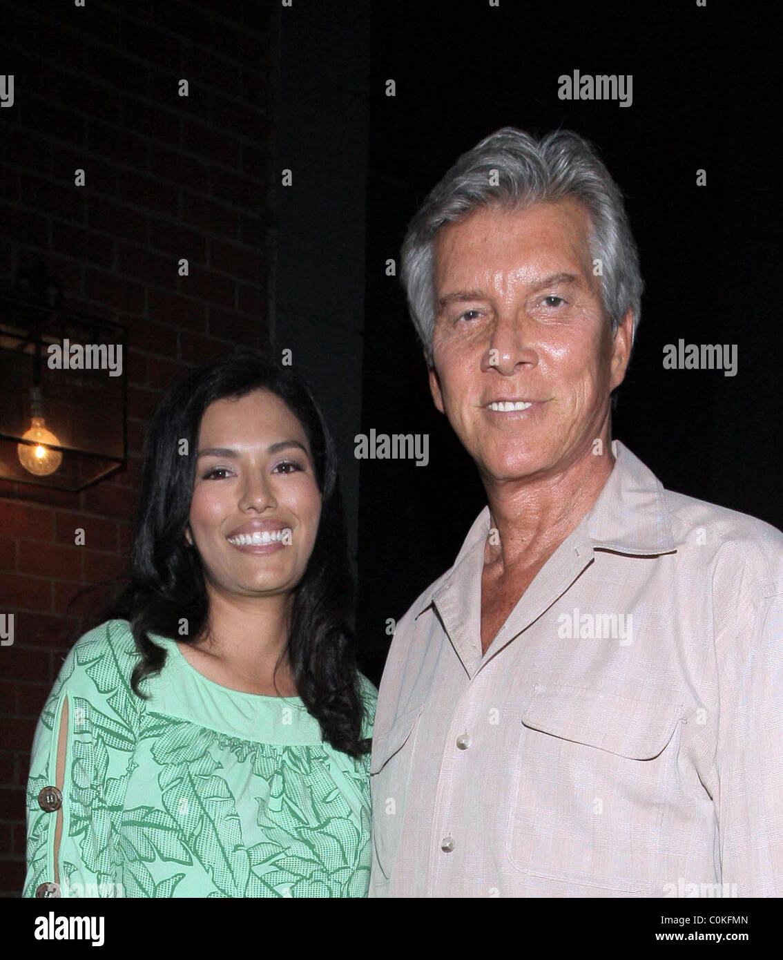 Michael Buffer and his new wife at Mr Chow Los Angeles, California - 03 ...