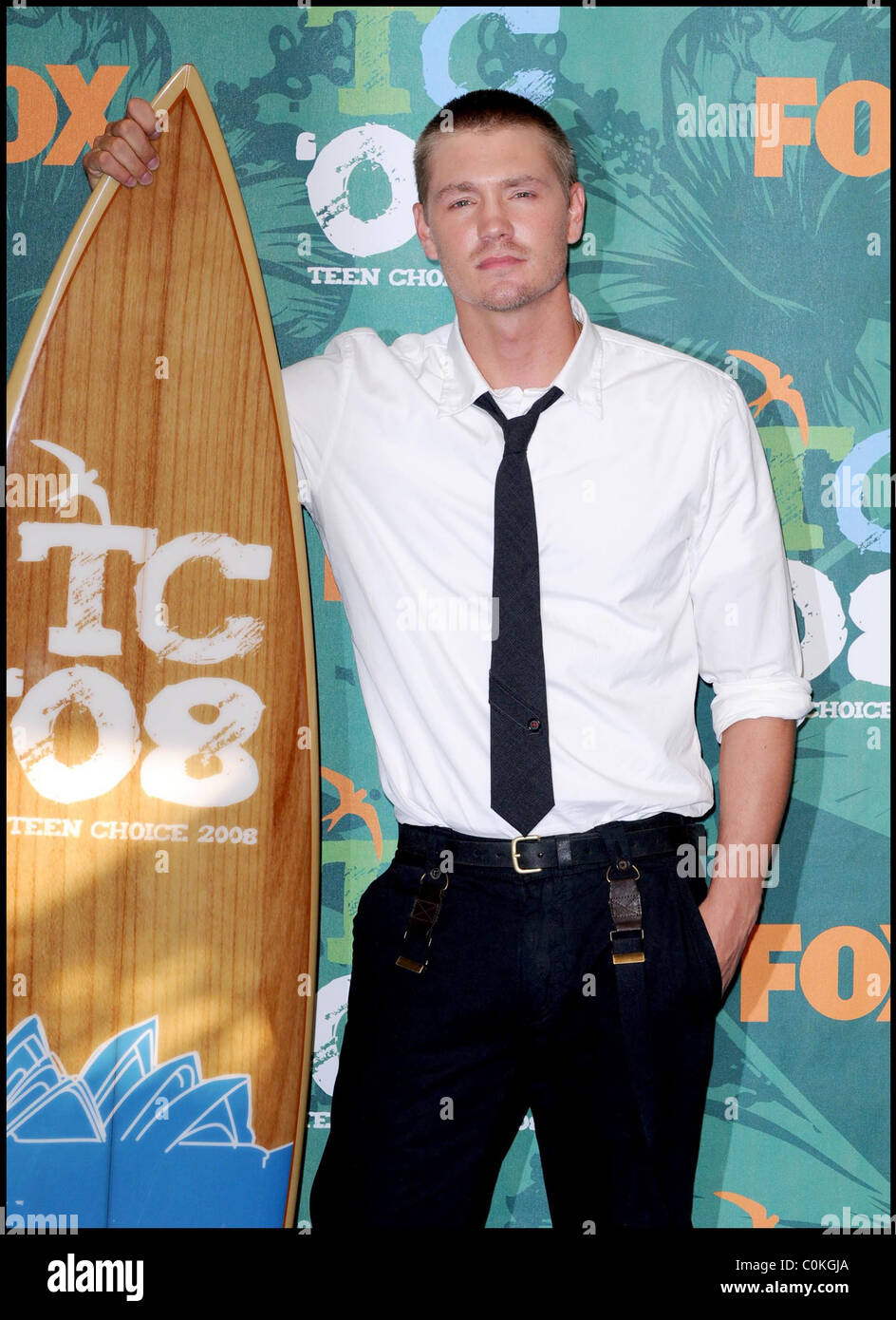 Chad Michael Murray in the press room after receiving an award at the ...