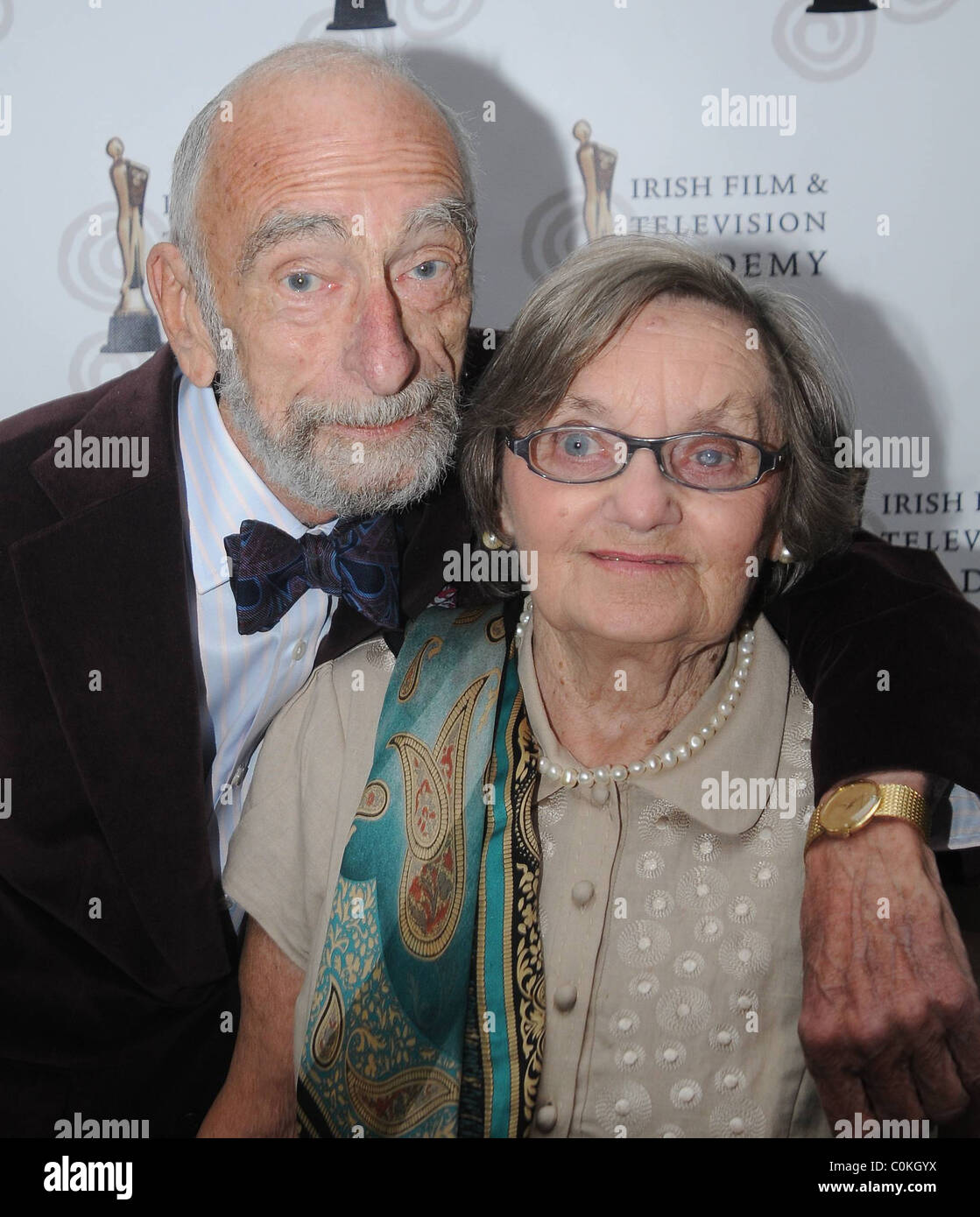 David Kelly, wife Laurie Morton The Irish Film and Television Academy ...