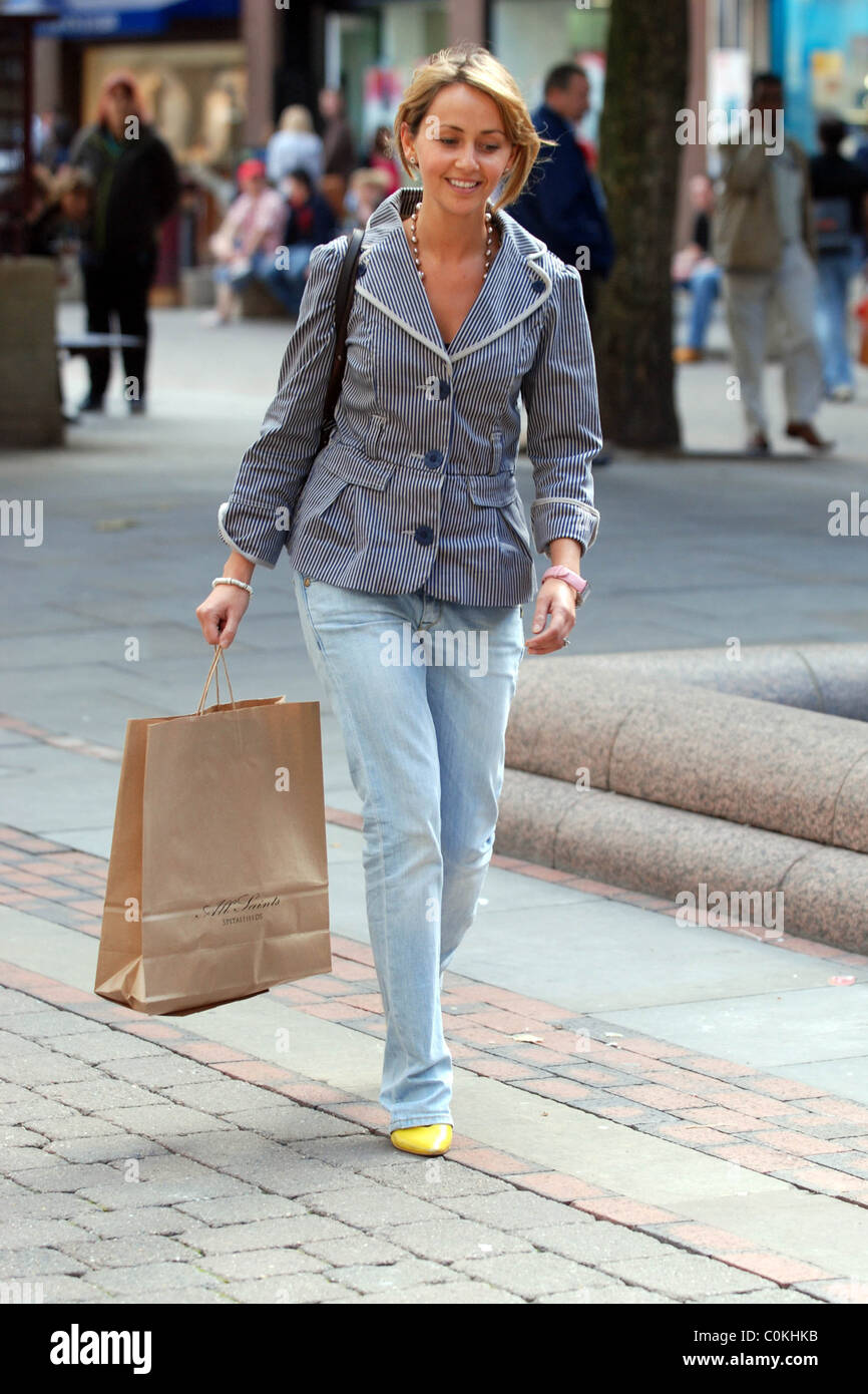 Coronation Street actress Samia Smith out shopping in Manchester ...