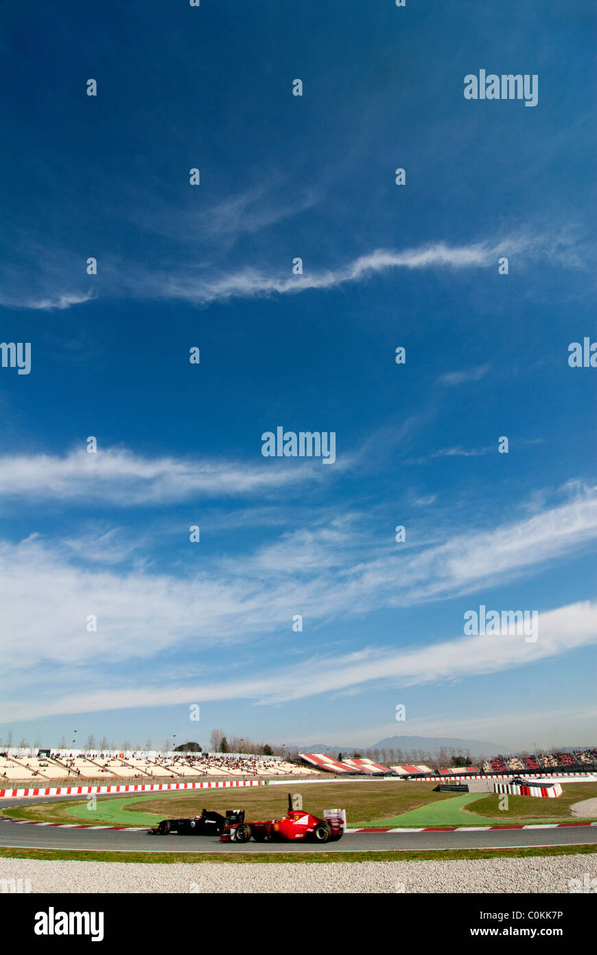 Timo Glock (Germany) in his Virgin Racing-Cosworth VR-02, Formula 1 ...