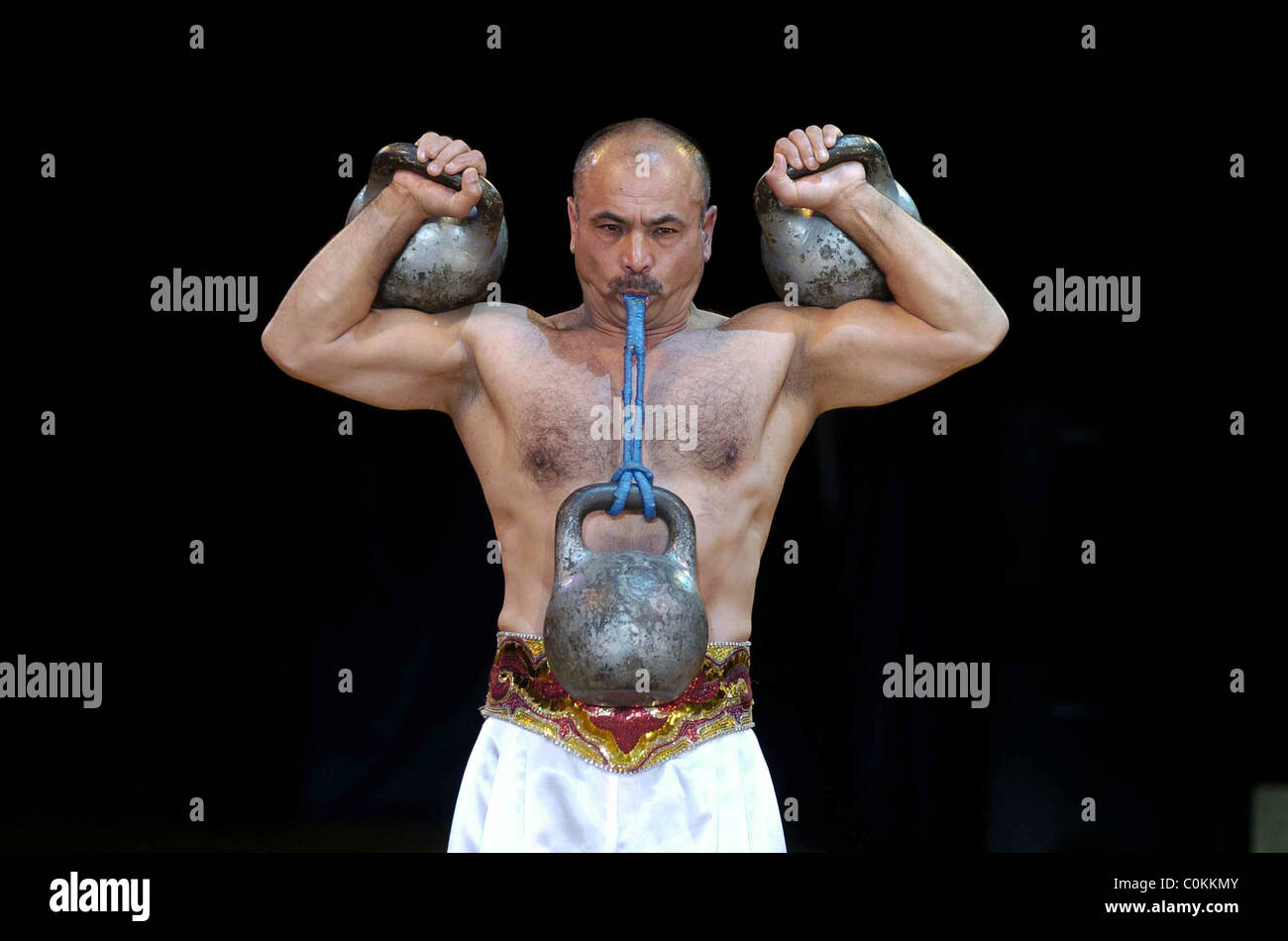 Strong man circus hi-res stock photography and images - Alamy