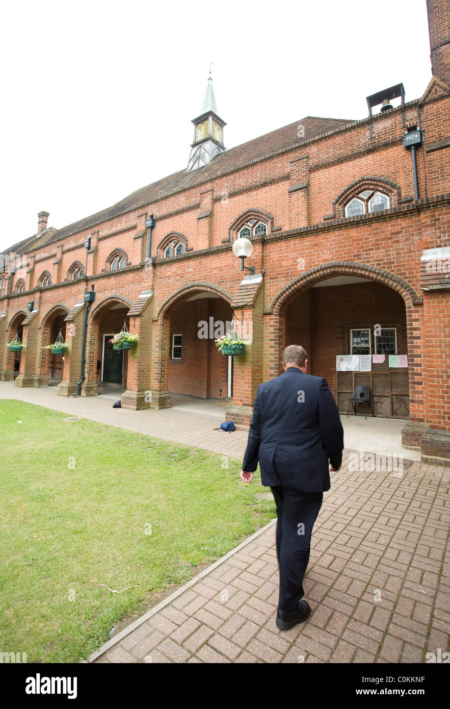 The quadrangle at Maidstone Grammar school in Maidstone, Kent, U.K ...