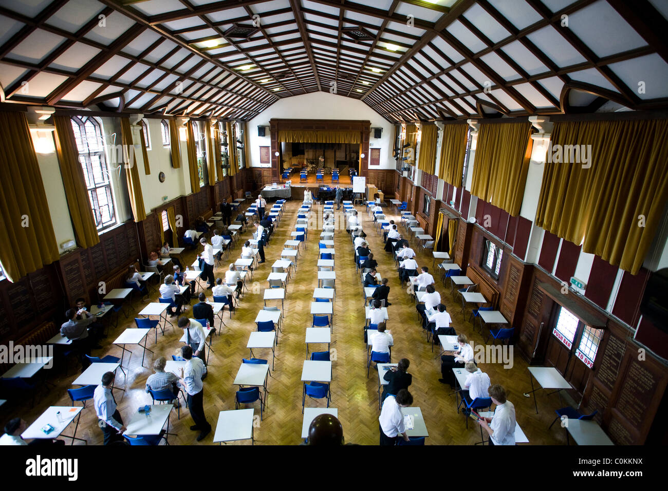 Pupils fill an exam hall to take a GCSE exam at Maidstone Grammar ... Pupils fill an exam hall to take a GCSE exam at Maidstone Grammar ...