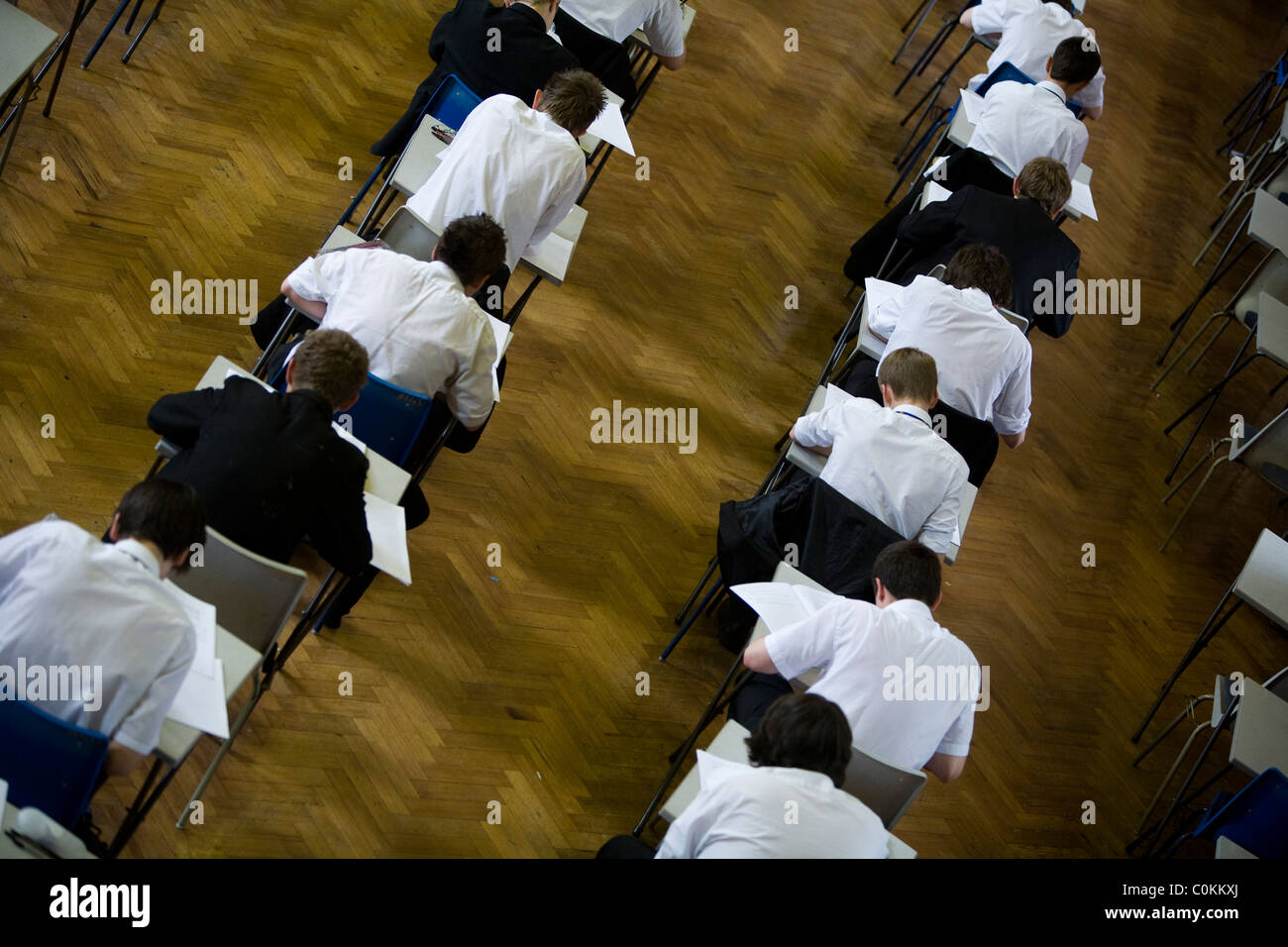 Pupils fill an exam hall to take a GCSE exam at Maidstone Grammar ... Pupils fill an exam hall to take a GCSE exam at Maidstone Grammar ...
