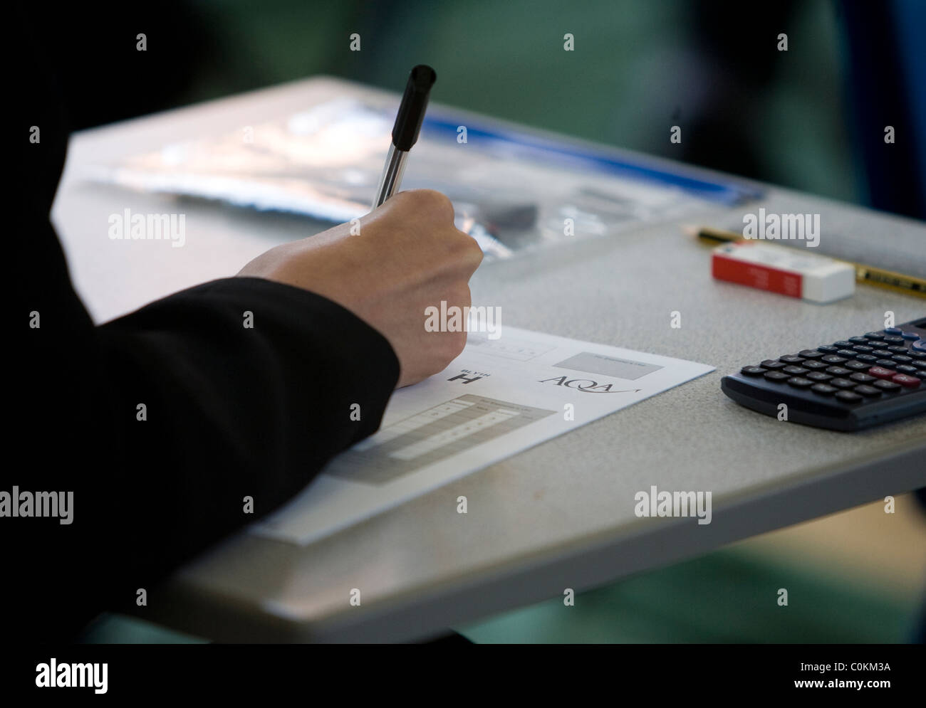 Gcse exam hall hi-res stock photography and images - Alamy