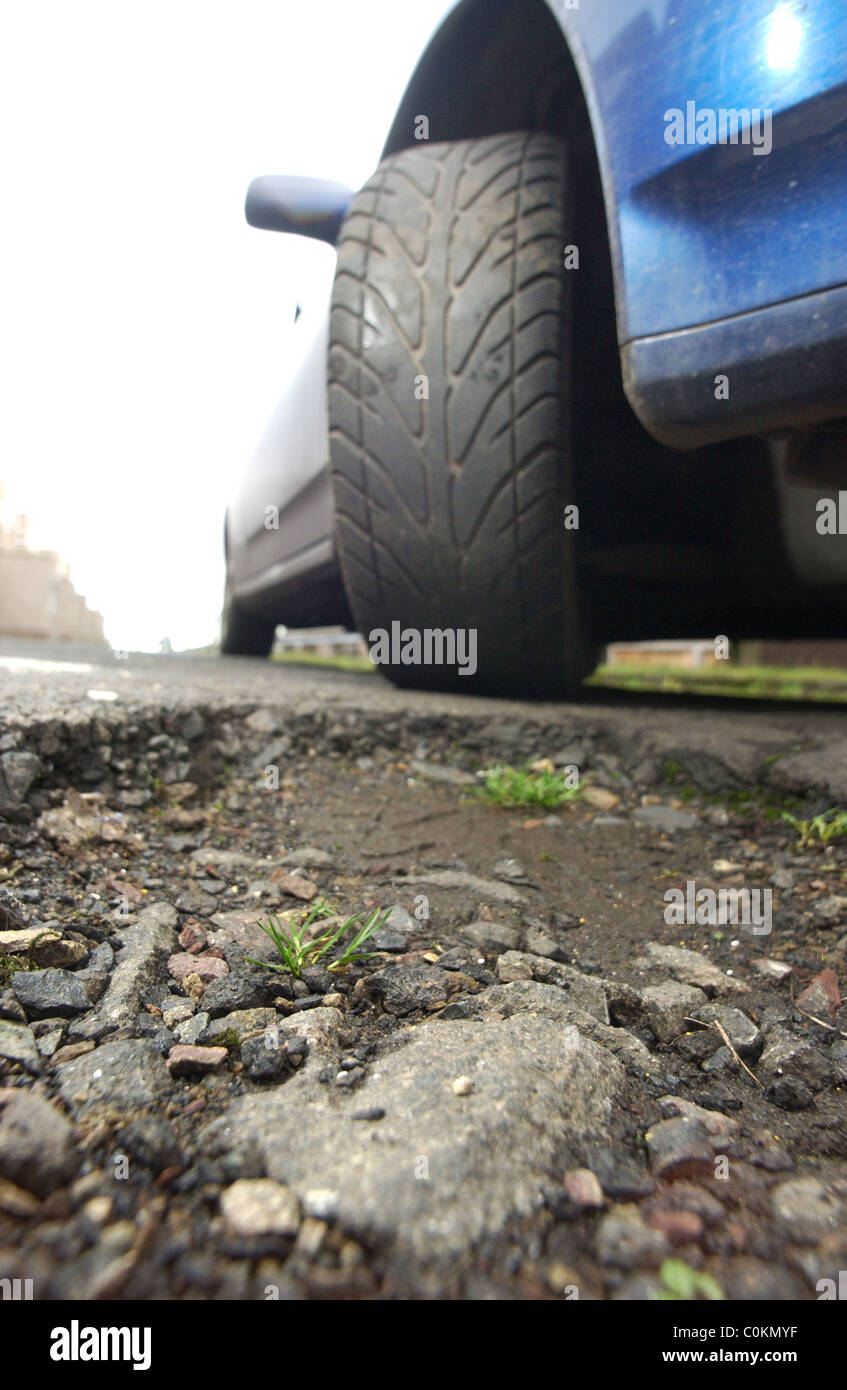 Hole In Driveway High Resolution Stock Photography and Images - Alamy