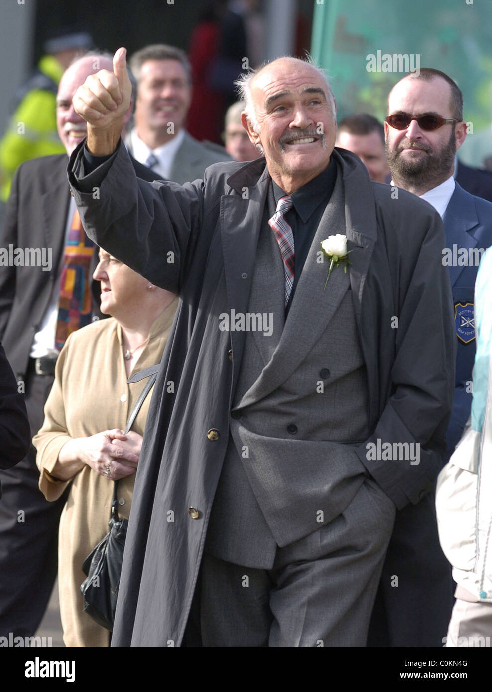 OPENING OF THE NEW SCOTTISH PARLIAMENT. arriving at the the scottish ...