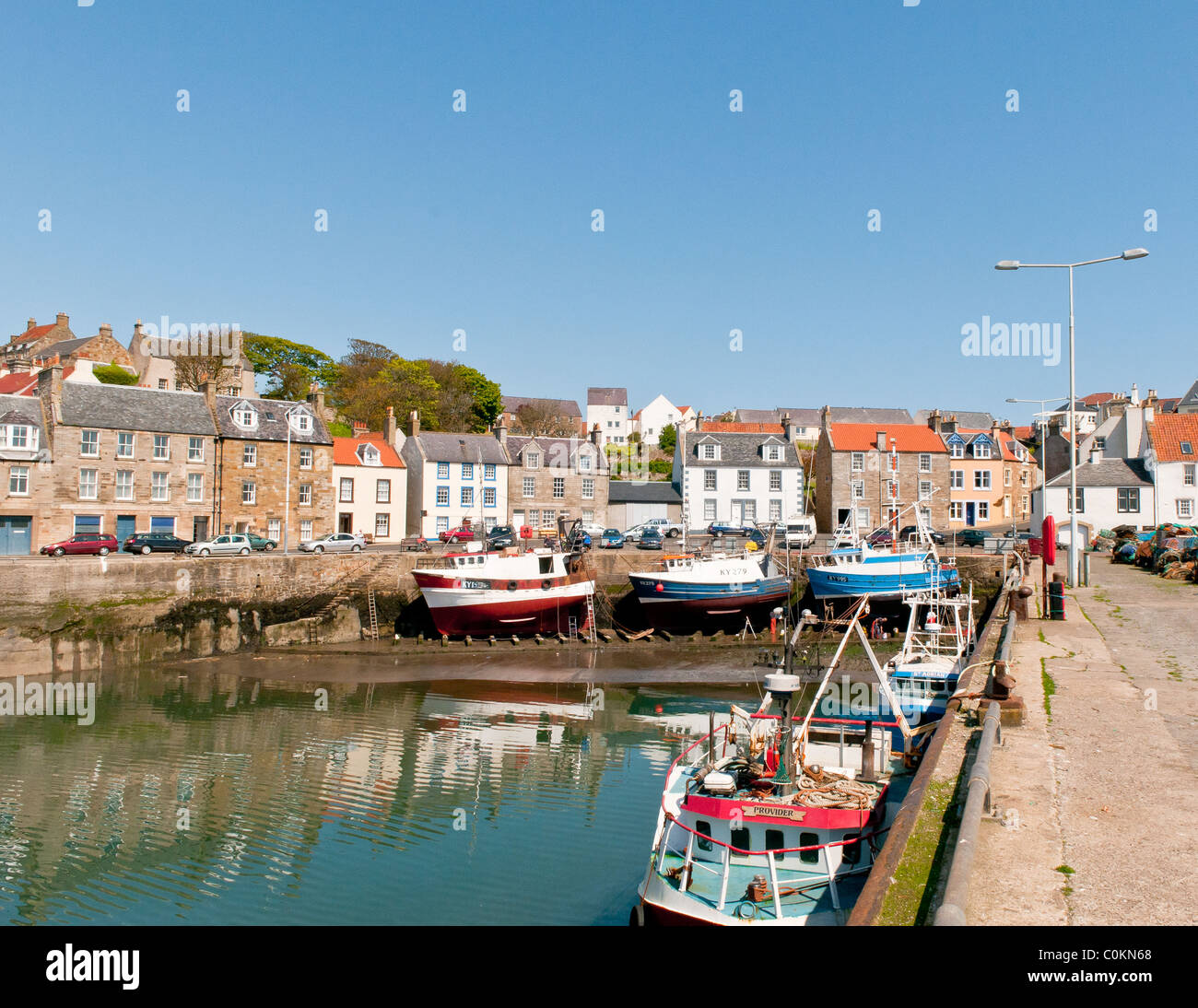 Pittenweem Harbour, Fife, Scotland Stock Photo - Alamy