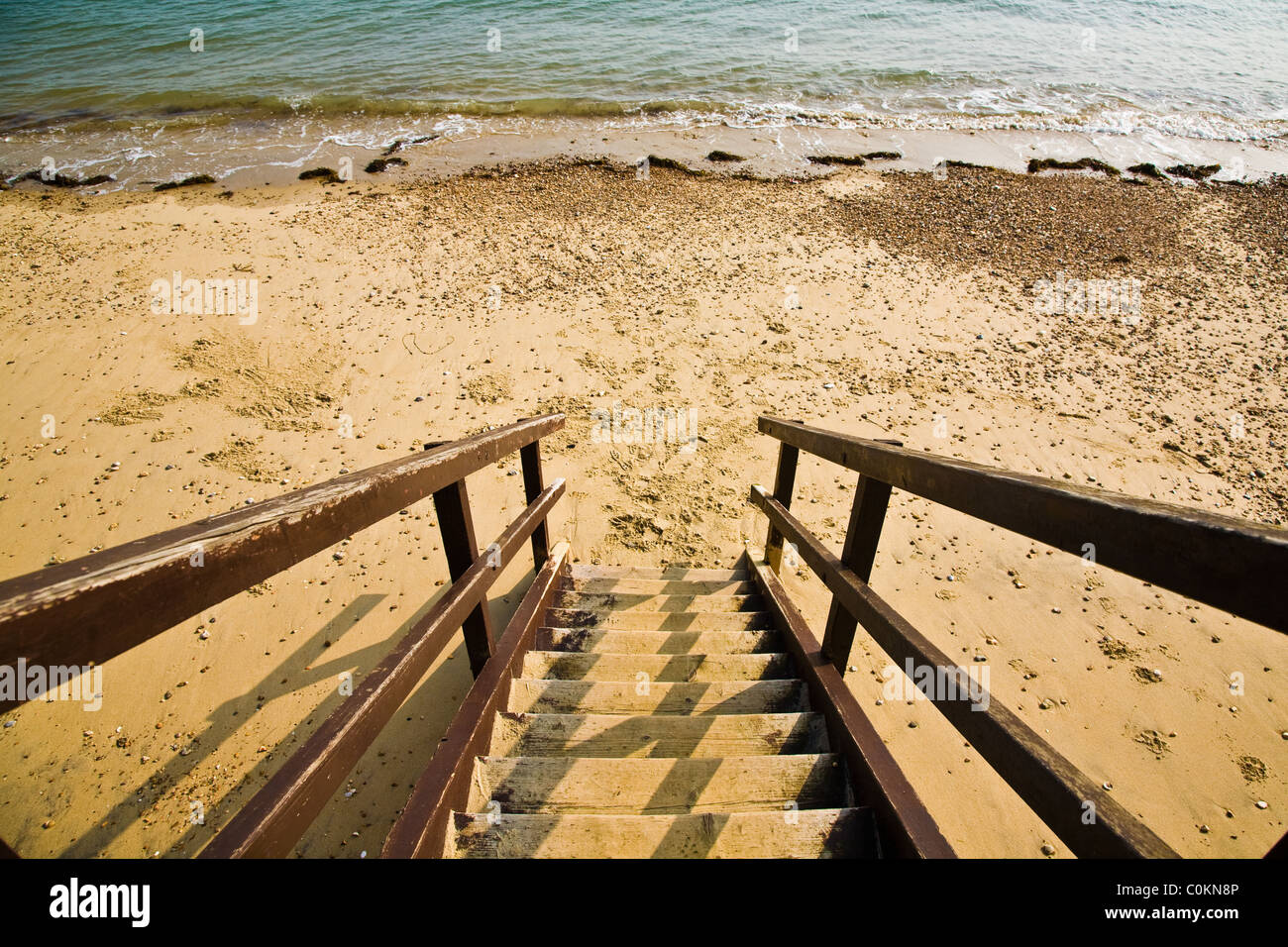 Sandy stairs to beach hi-res stock photography and images - Alamy
