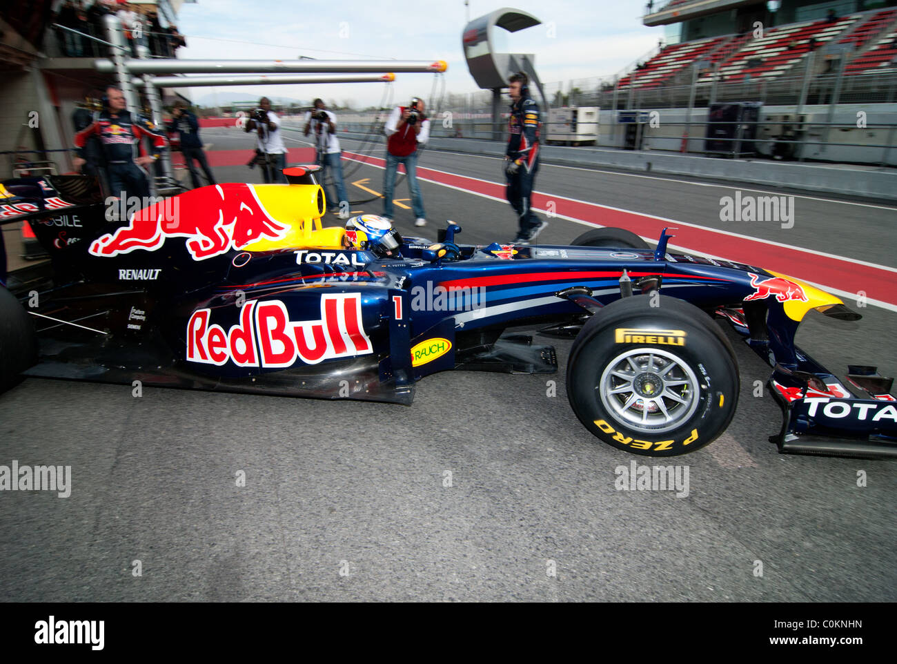 Sebastian Vettel (Germany), Red Bull Racing-Renault RB7, Formula 1 ...
