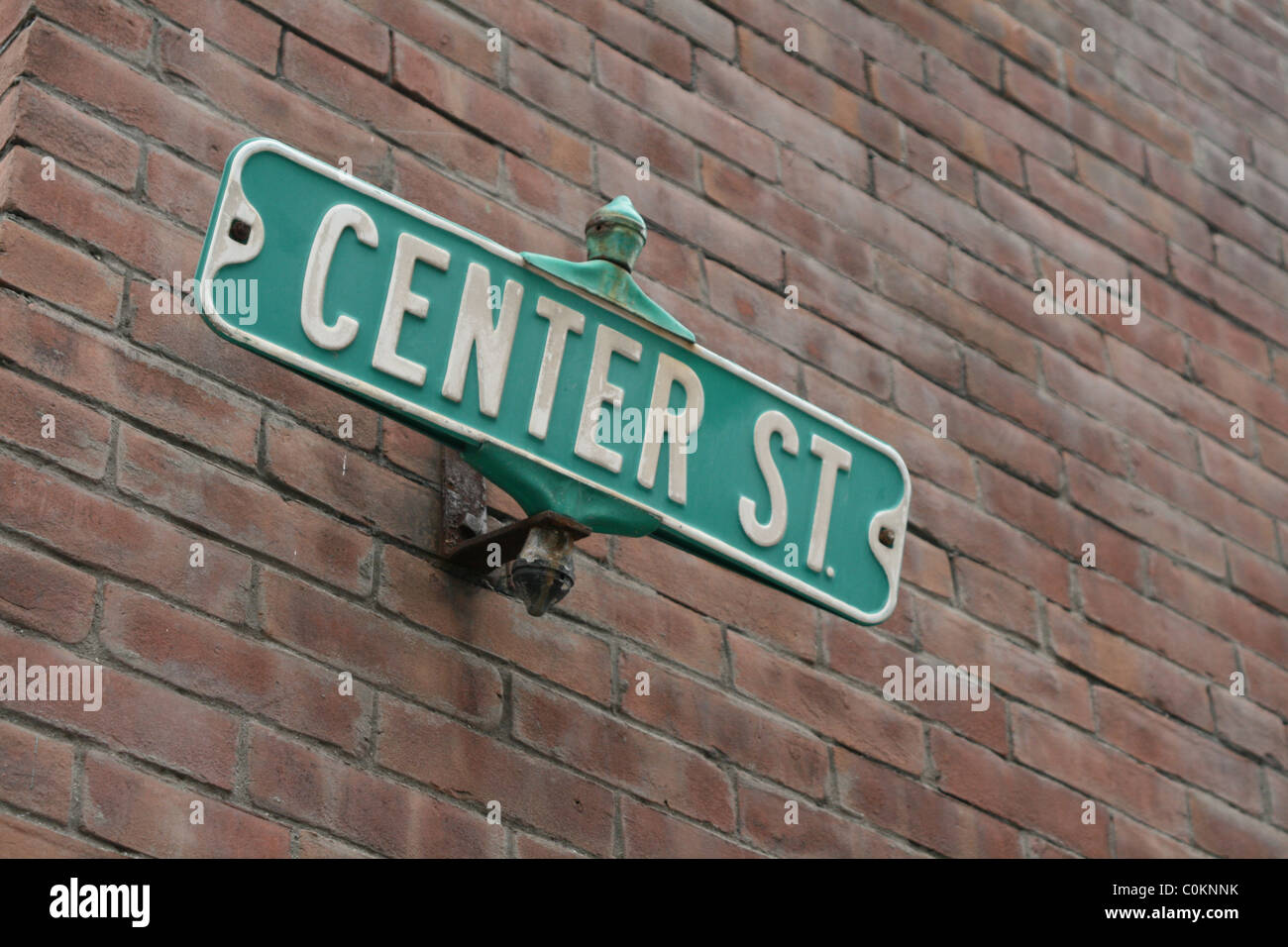 A street sign in burlington vt Stock Photo - Alamy