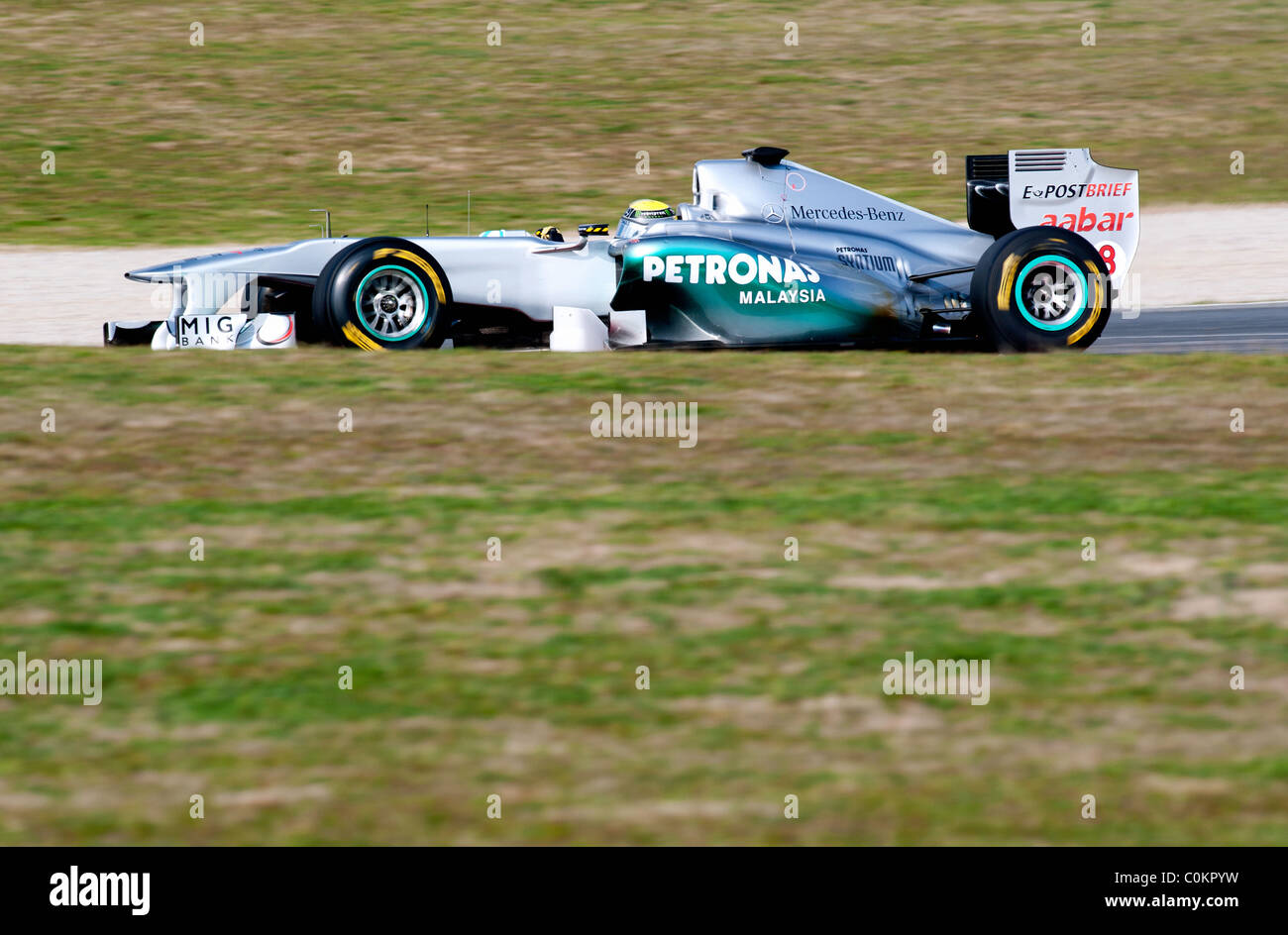 Mercedes f1 w02 hi-res stock photography and images - Alamy