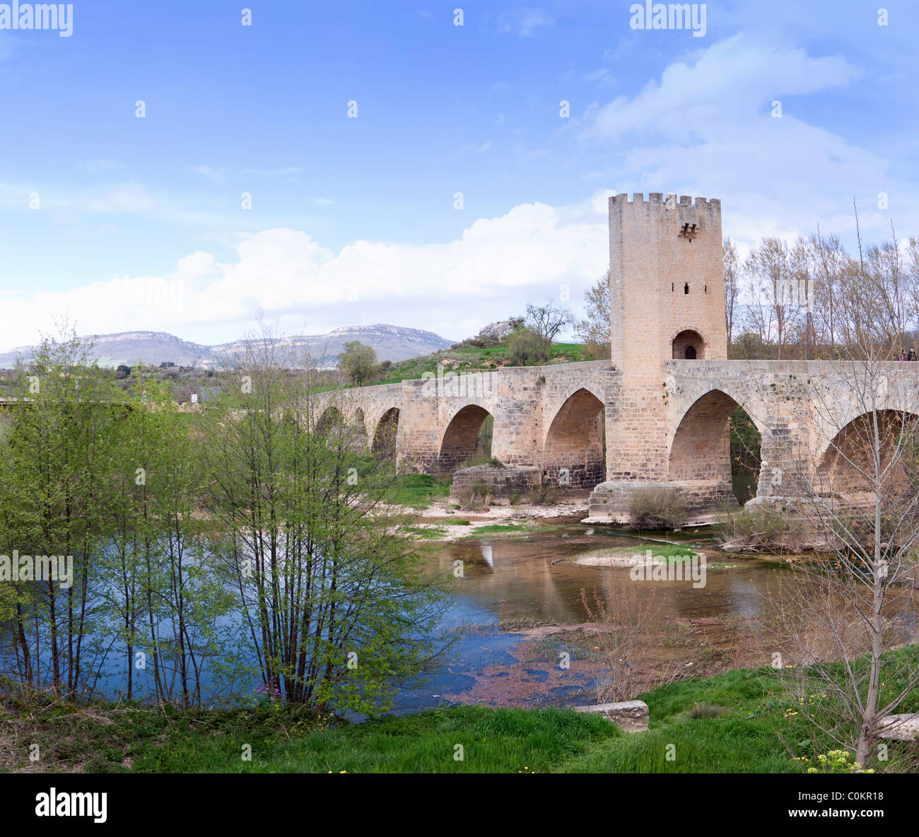 Ancient roman bridge in gorge hi-res stock photography and images - Alamy