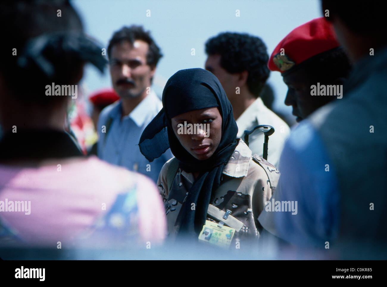Muammar gaddafi female bodyguards hi-res stock photography and images ...