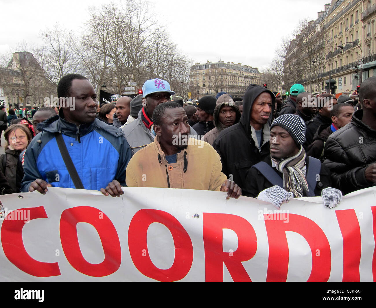 African immigrants paris hi-res stock photography and images - Alamy