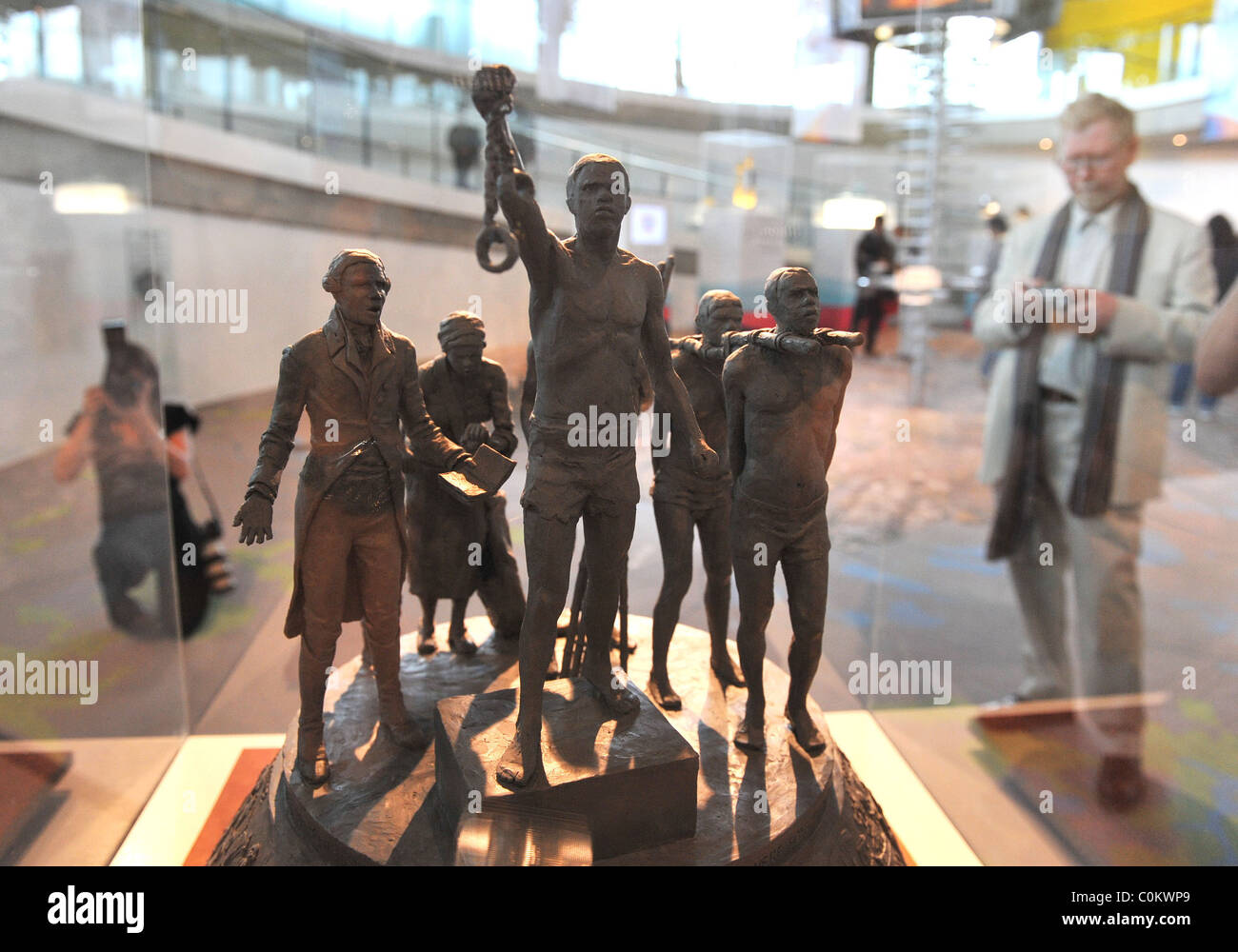 Slavery memorial statue unveiling held at City Hall London, England ...