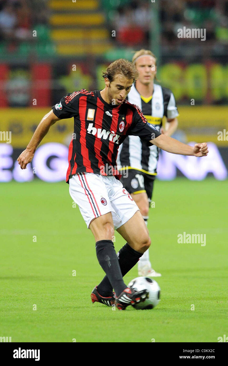 Mathieu Flamini of AC Milan playing in the Luigi Berlusconi Trophy 2008 ...