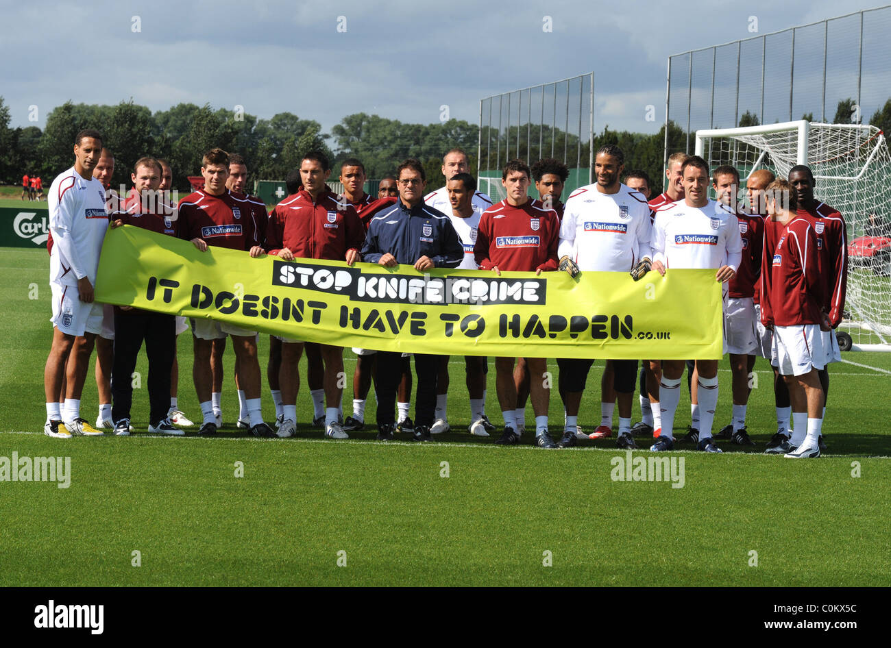 Gerrard lampard ferdinand hi-res stock photography and images - Alamy