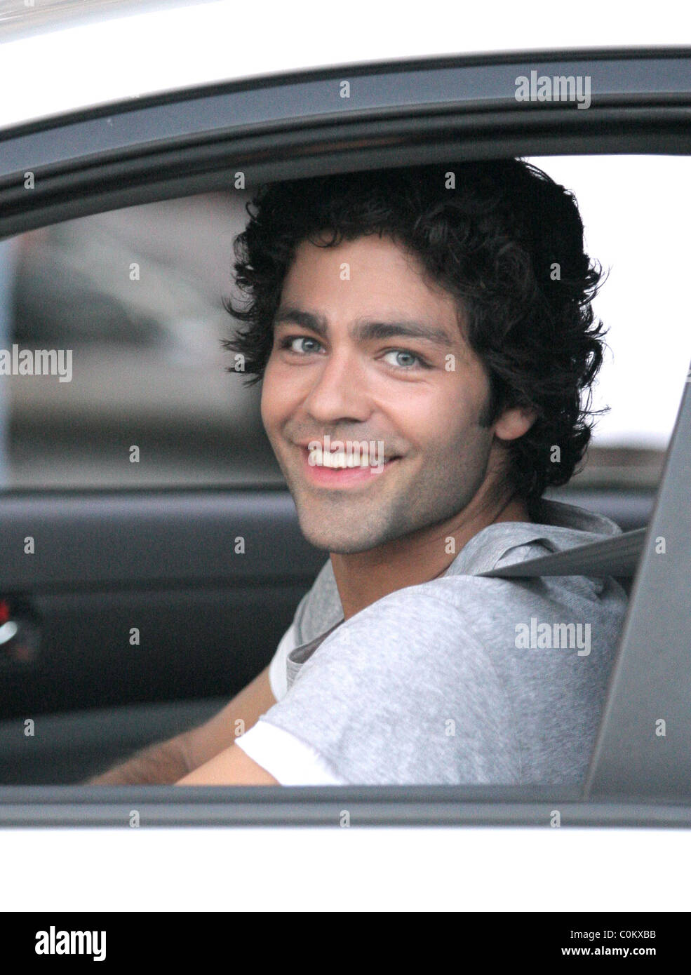 Adrian Greenier on the set of the HBO series 'Entourage' Los Angeles ...