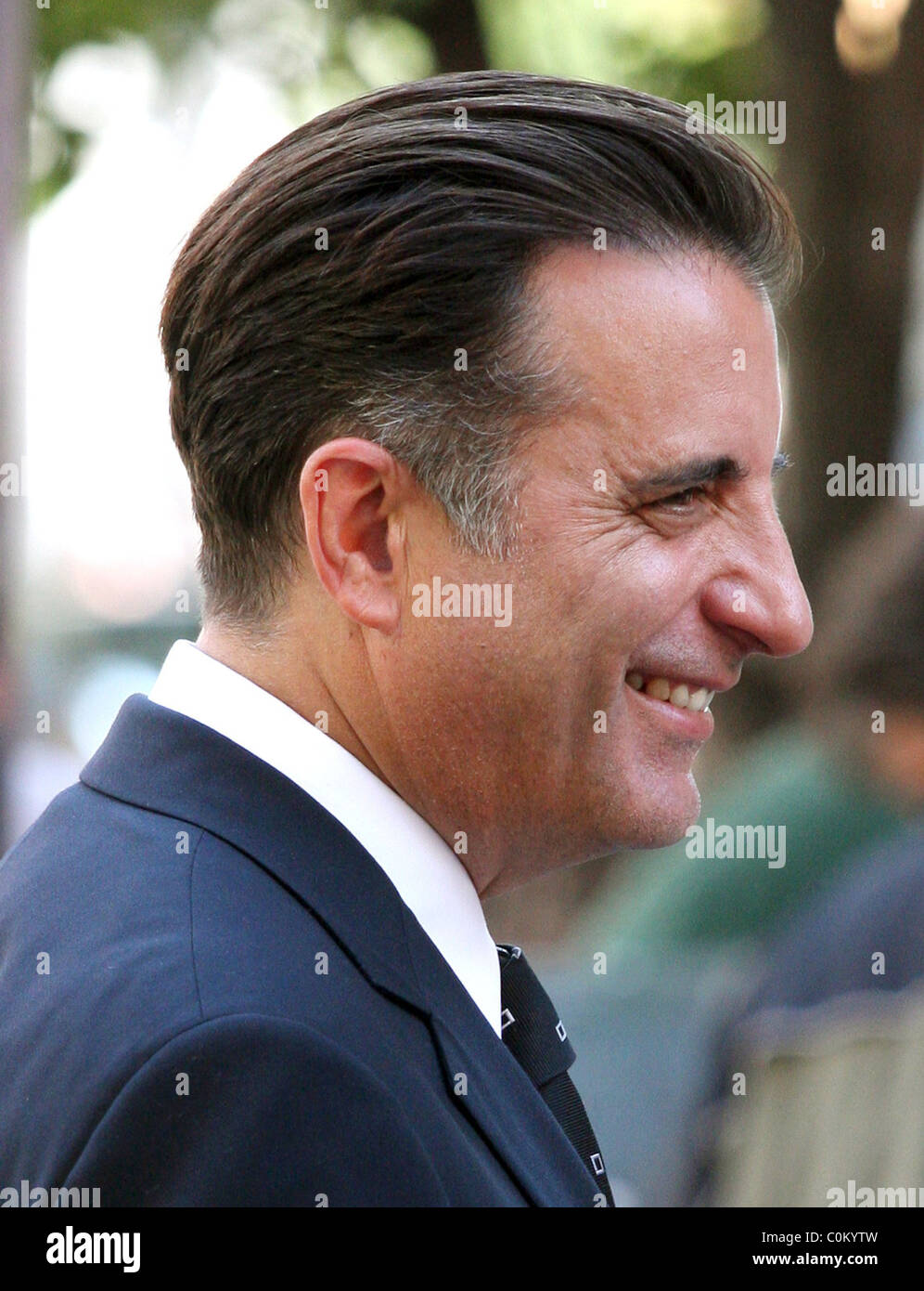 Andy Garcia on Location for upcoming film 'City Island', in which he is ...